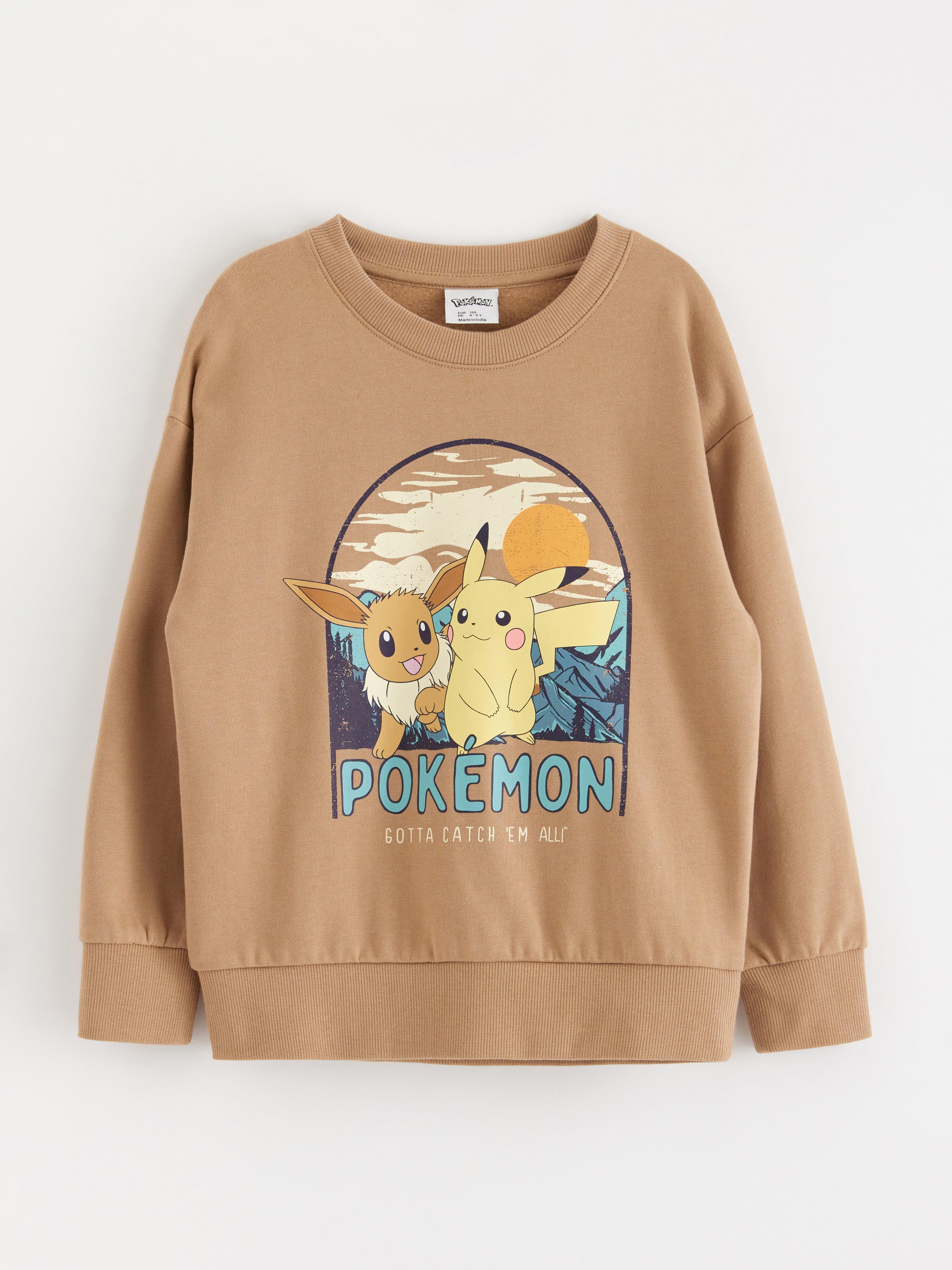 Pokémon sweatshirt | Lindex