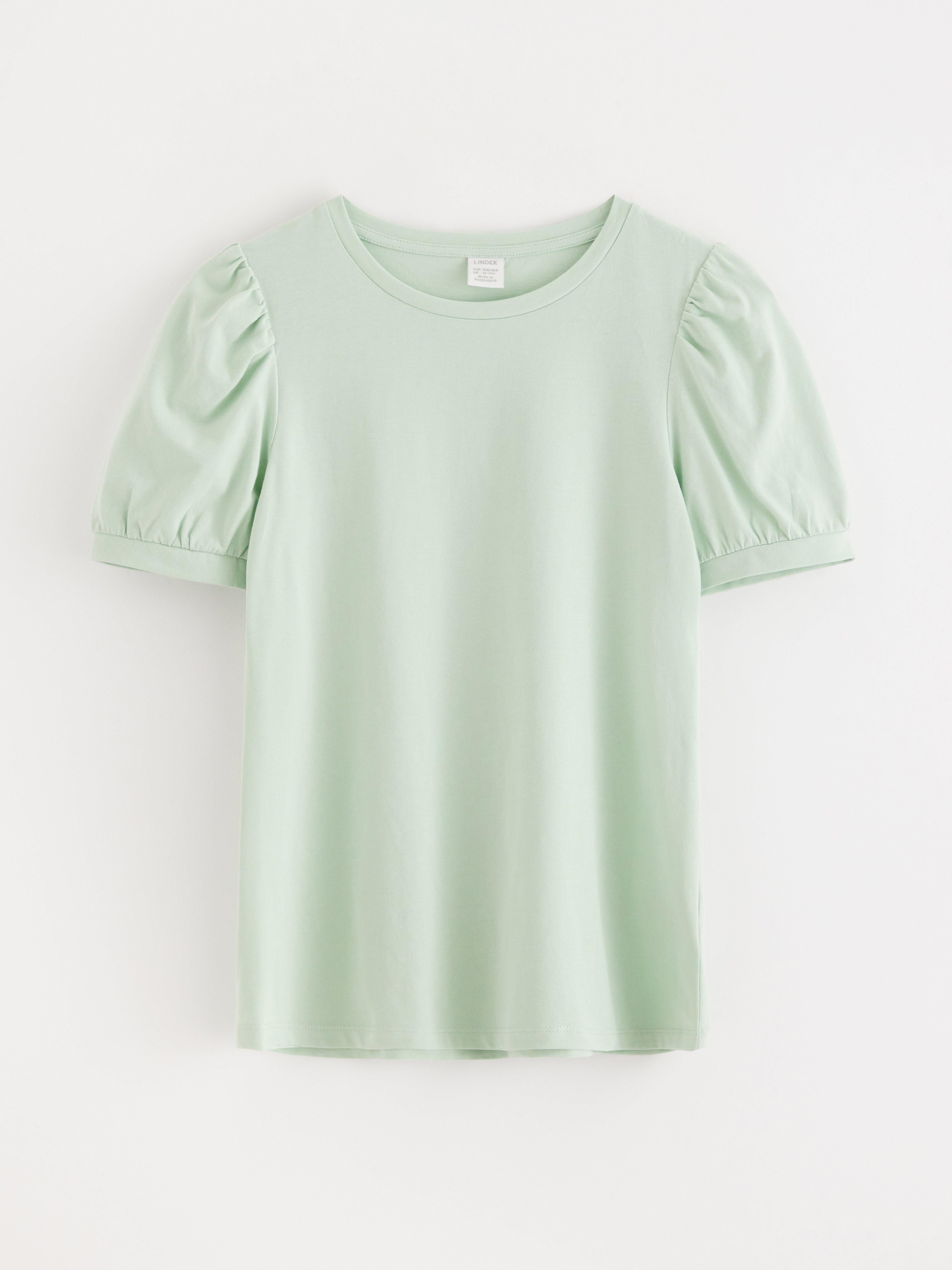 Topp med puffärm | Lindex
