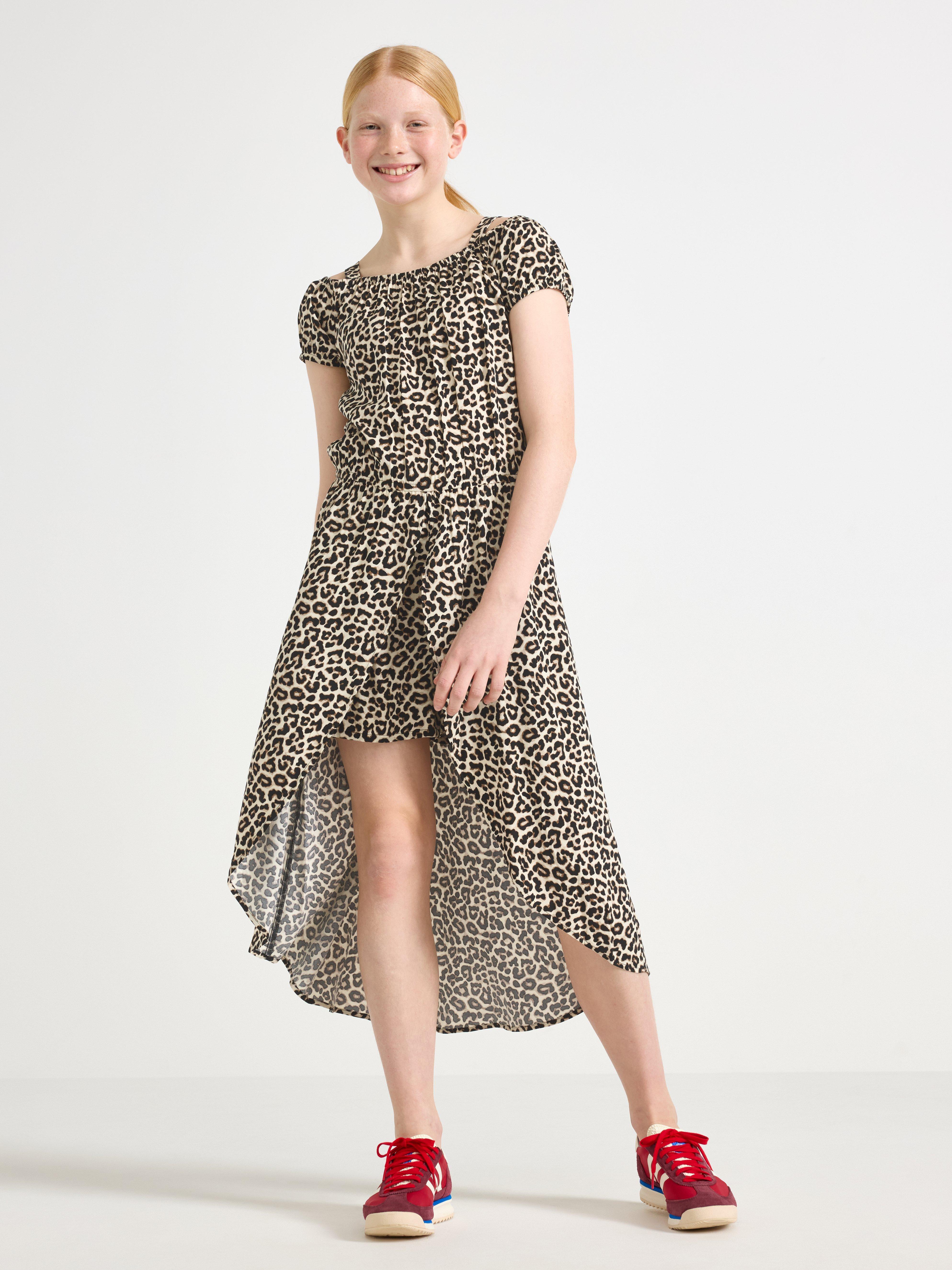 Short-sleeved dress with shorts | Lindex