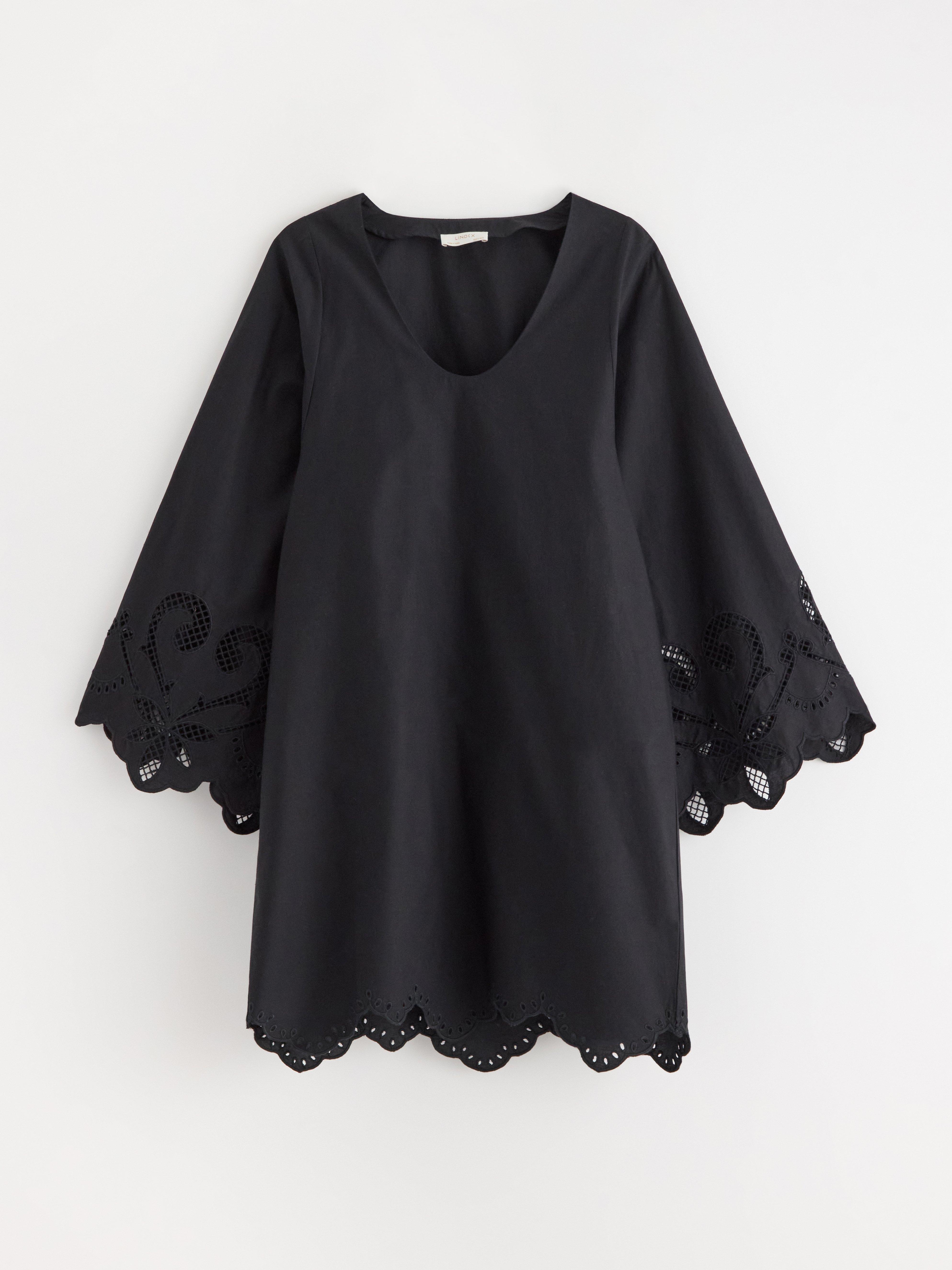 Mini dress with lace details | Lindex