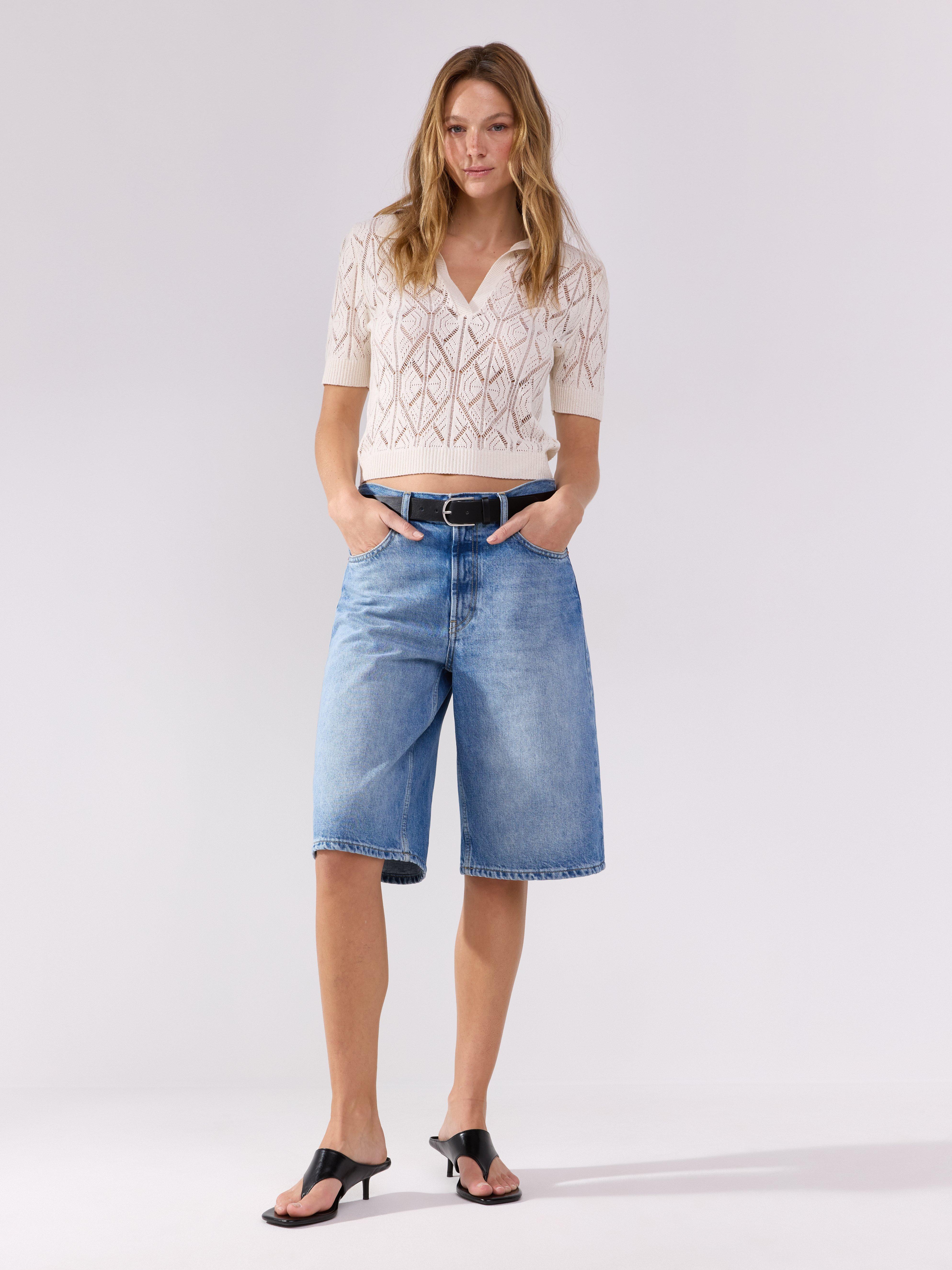 Denim shorts | Lindex