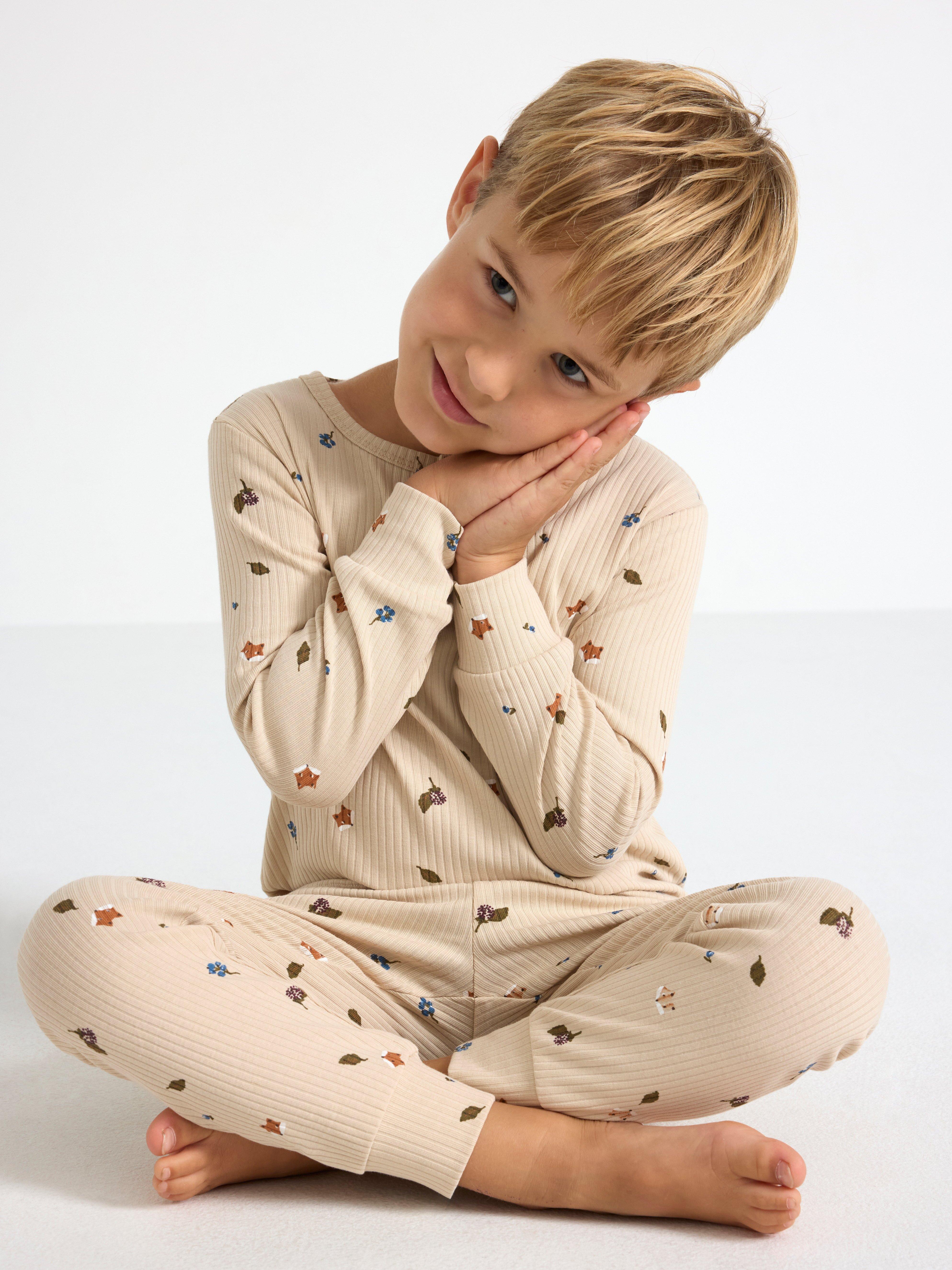 Ribbat pyjamasset | Lindex