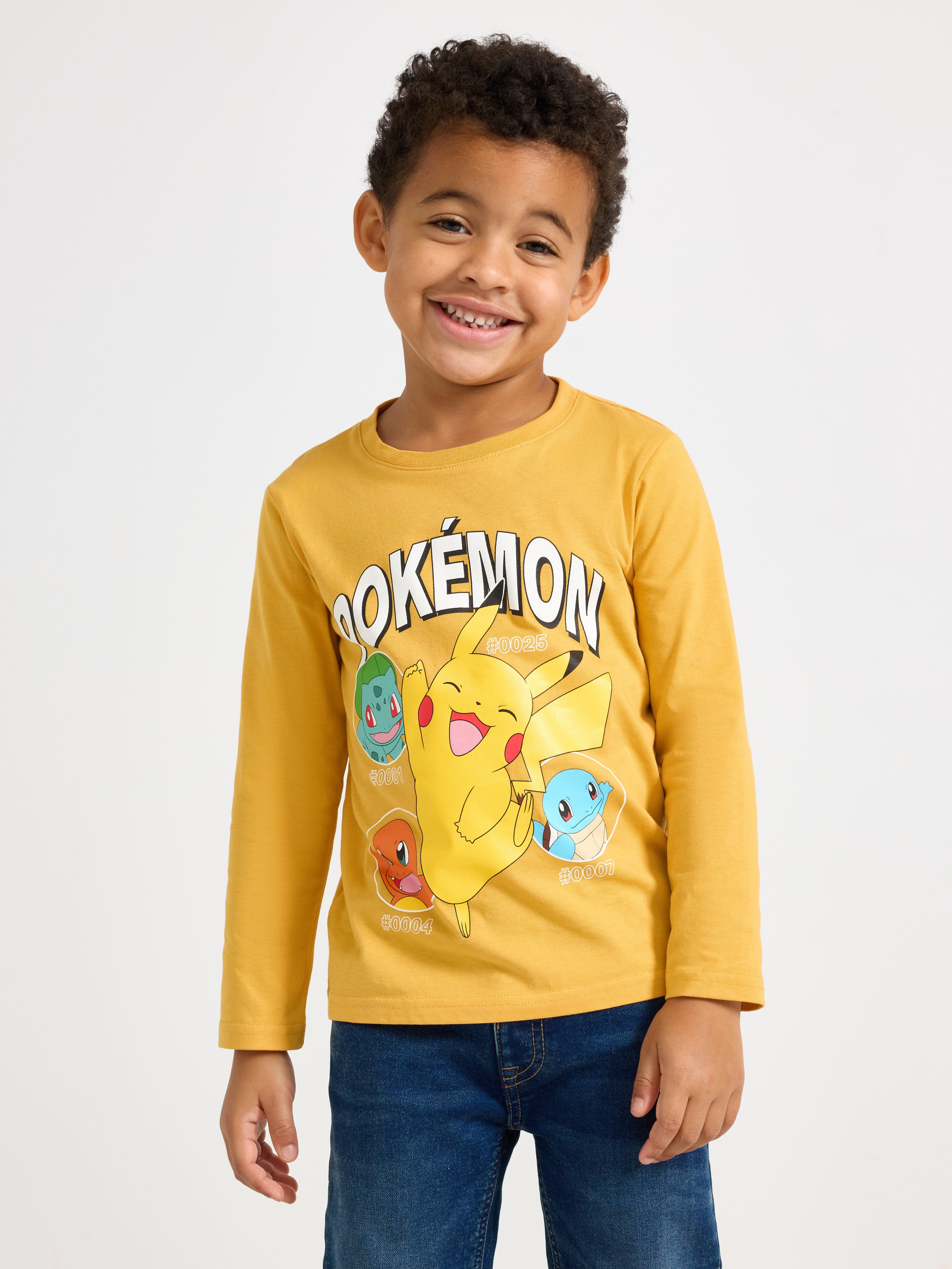 Pokémon top s dlouhým rukávem | Lindex