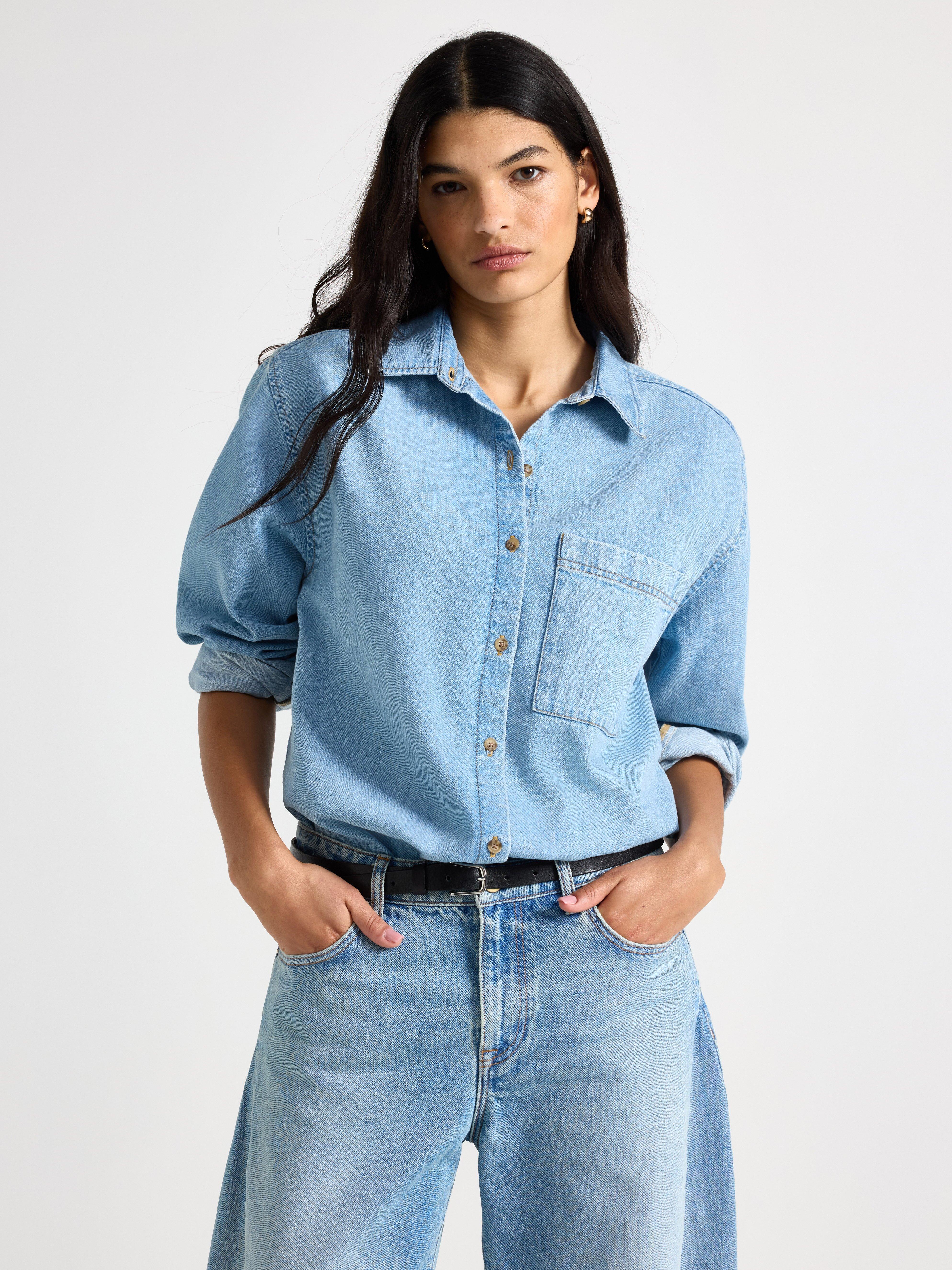 Denim shirt | Lindex