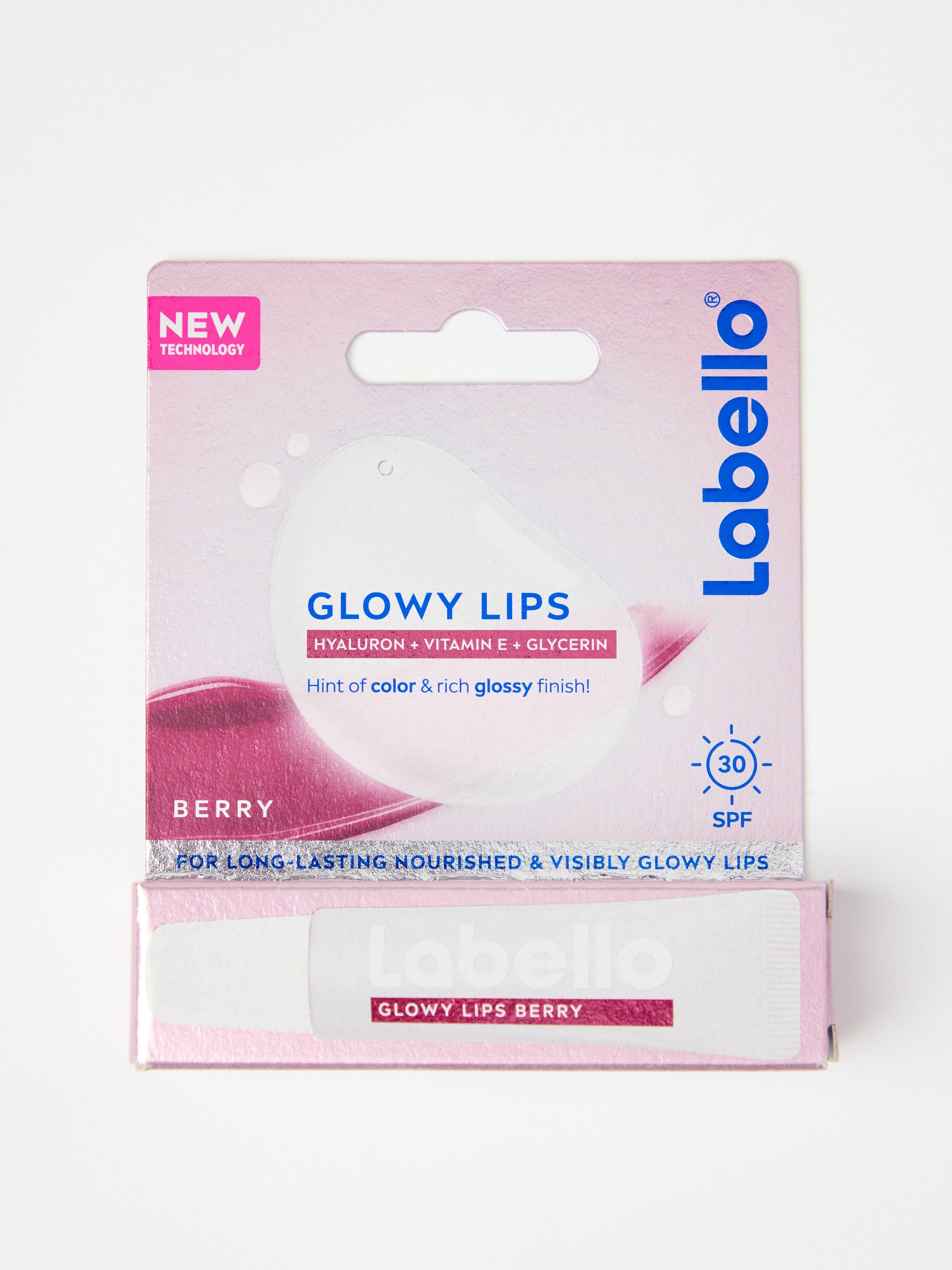 Labello Glowy Lips Berry TInted SPF30 | Lindex