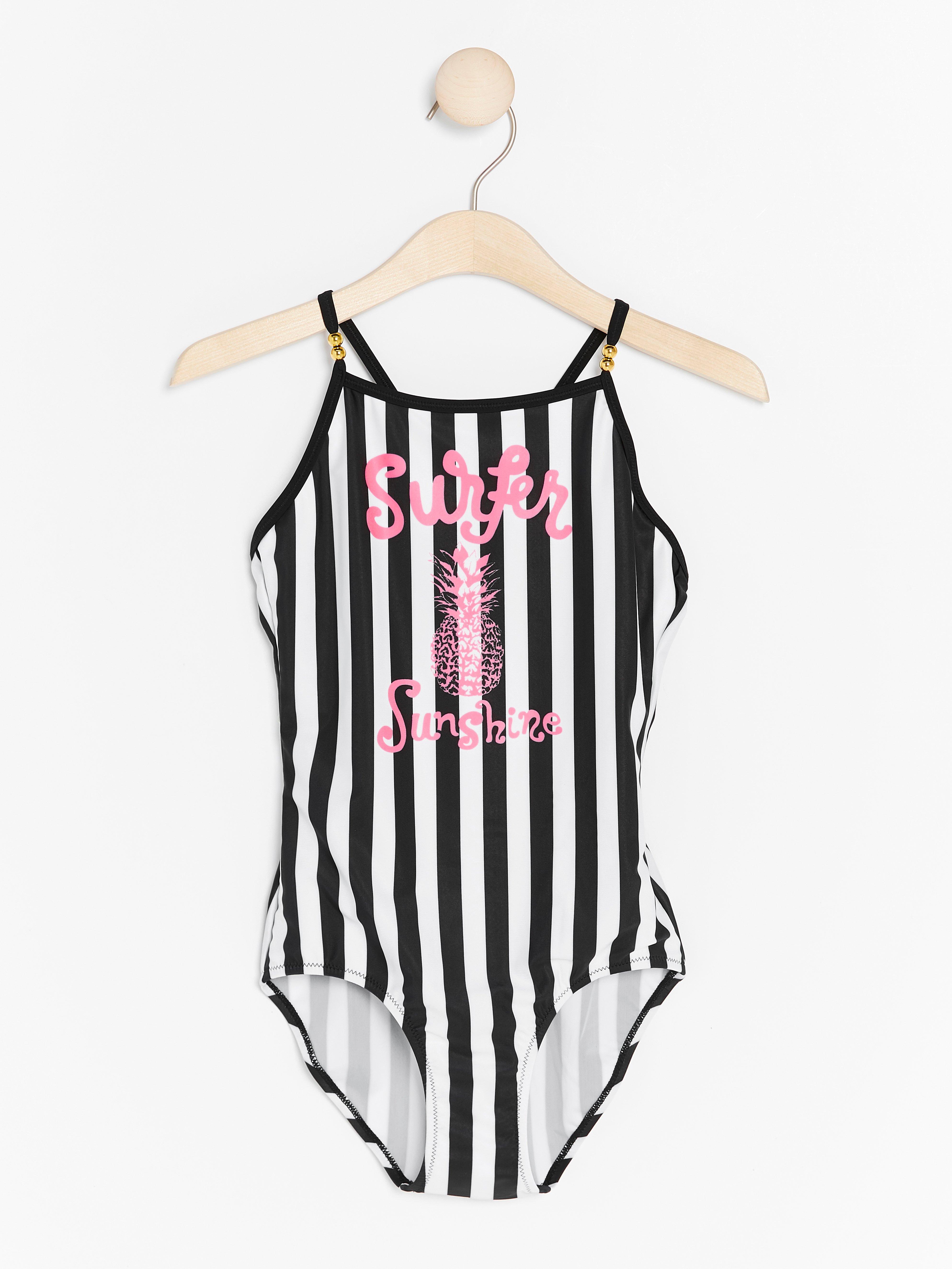 Striped Swimsuit Lindex