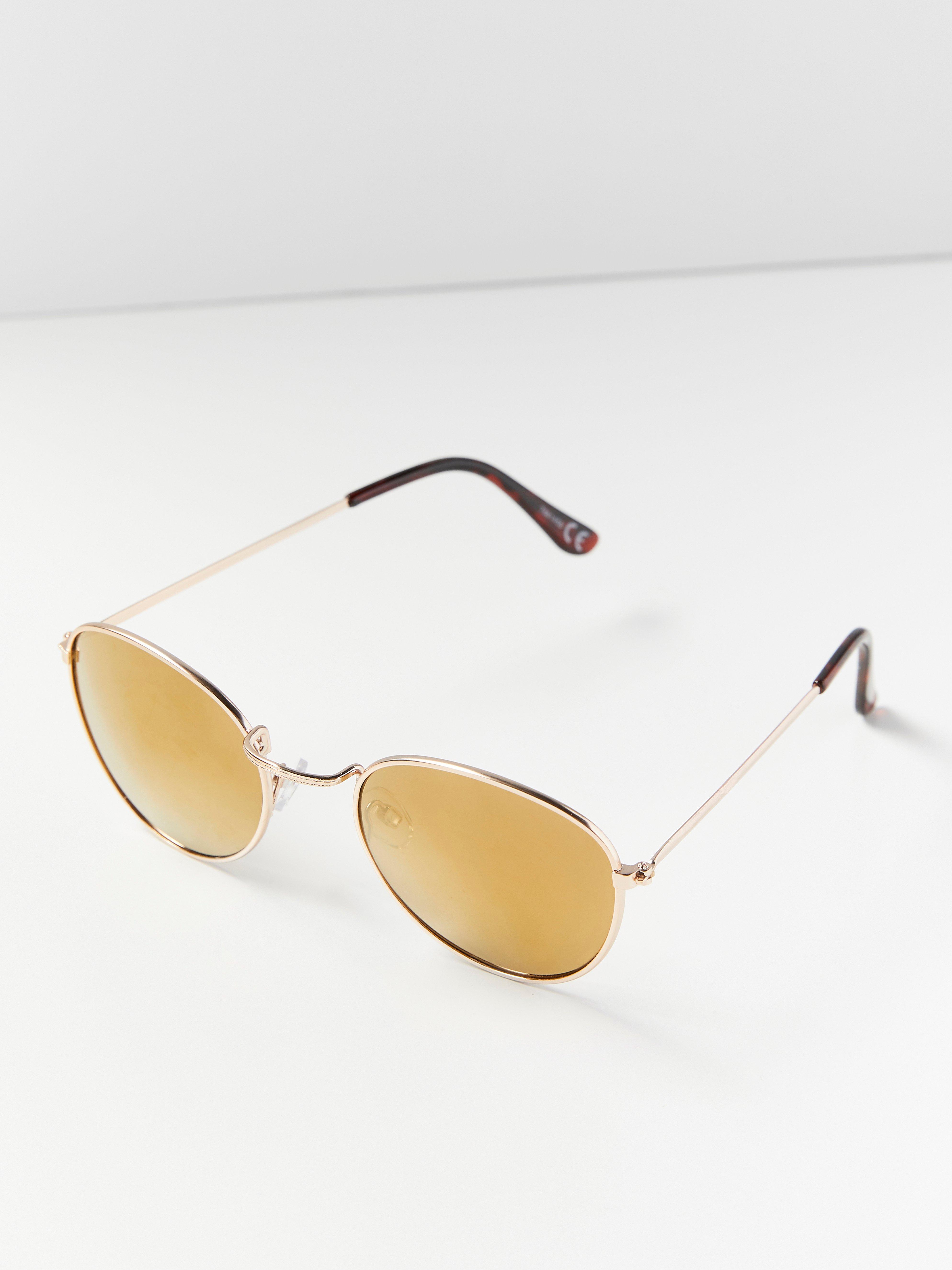 Round Aviator Sunglasses | Lindex