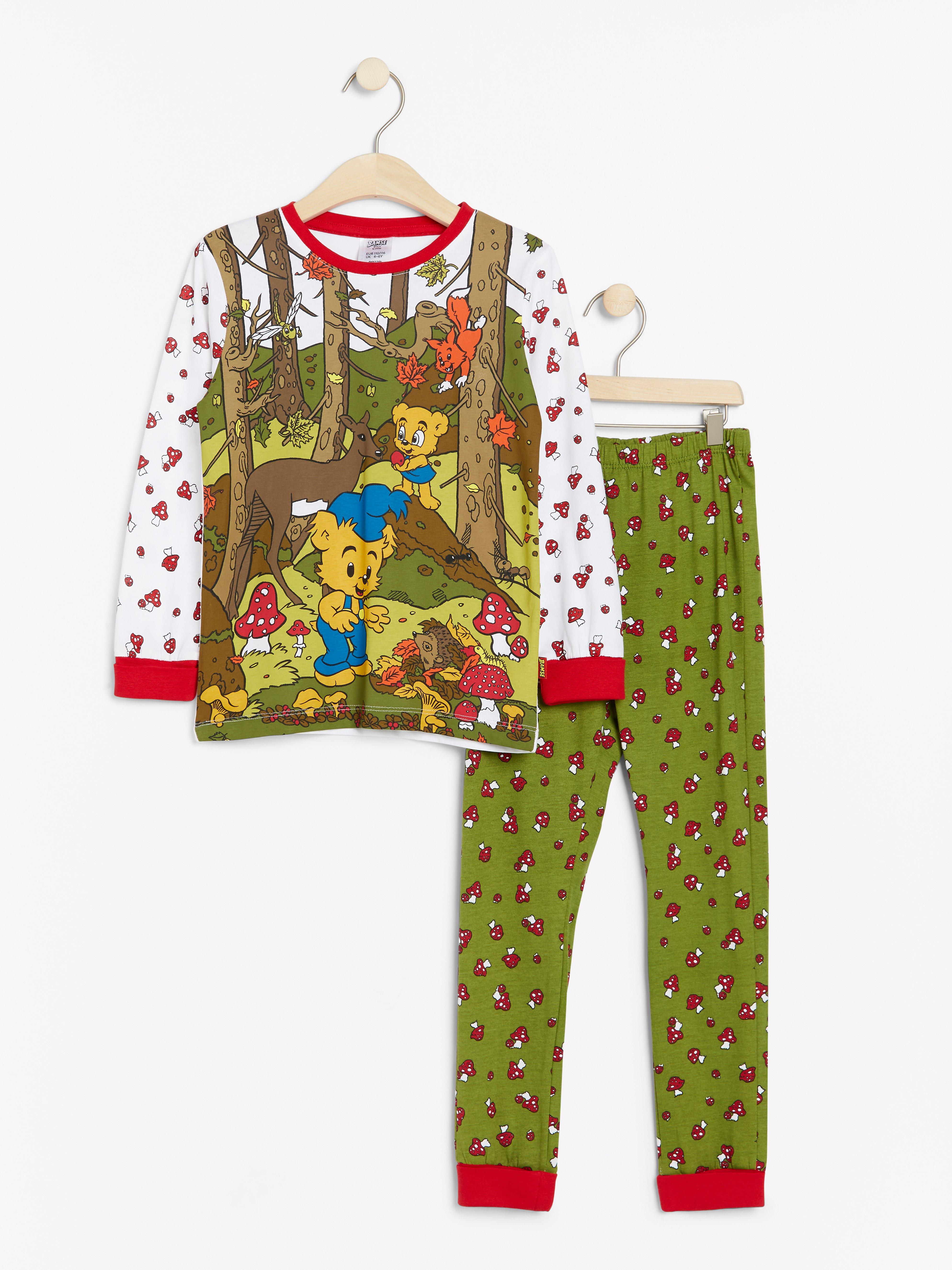 Pyjamas med Bamse-motiv | Lindex
