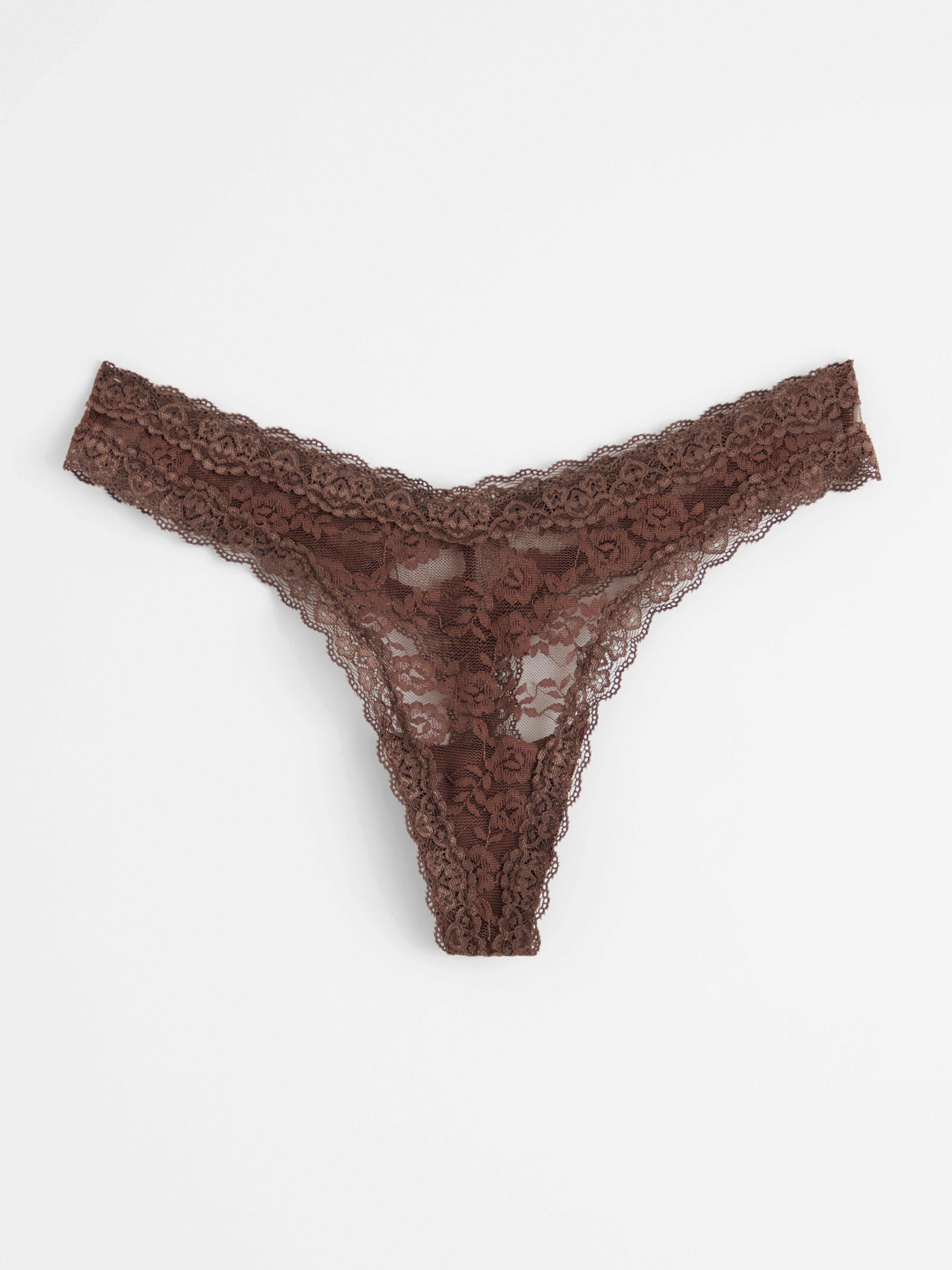 Stringtruse med lavt liv | Lindex