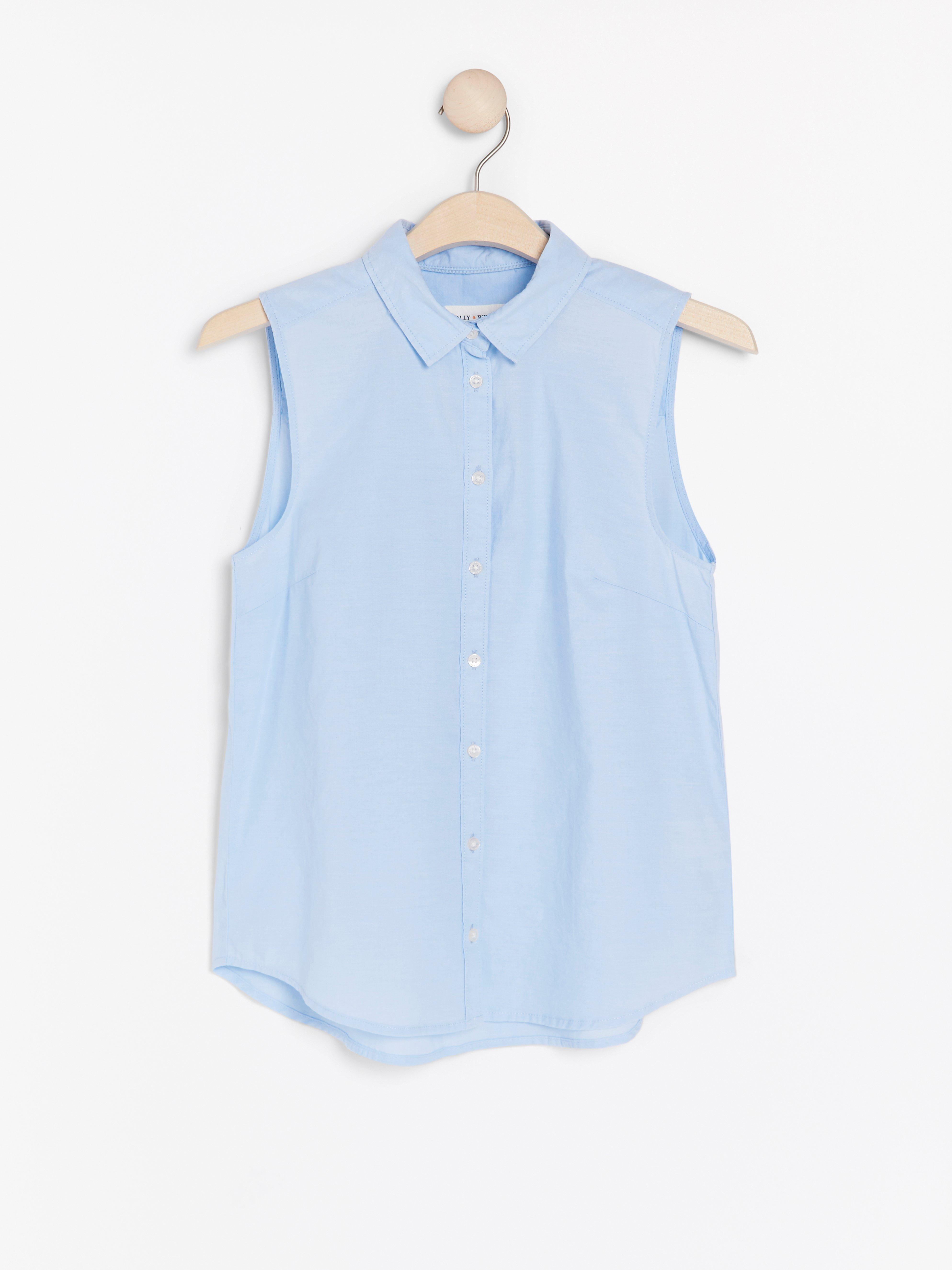 Ärmlös blus | Lindex