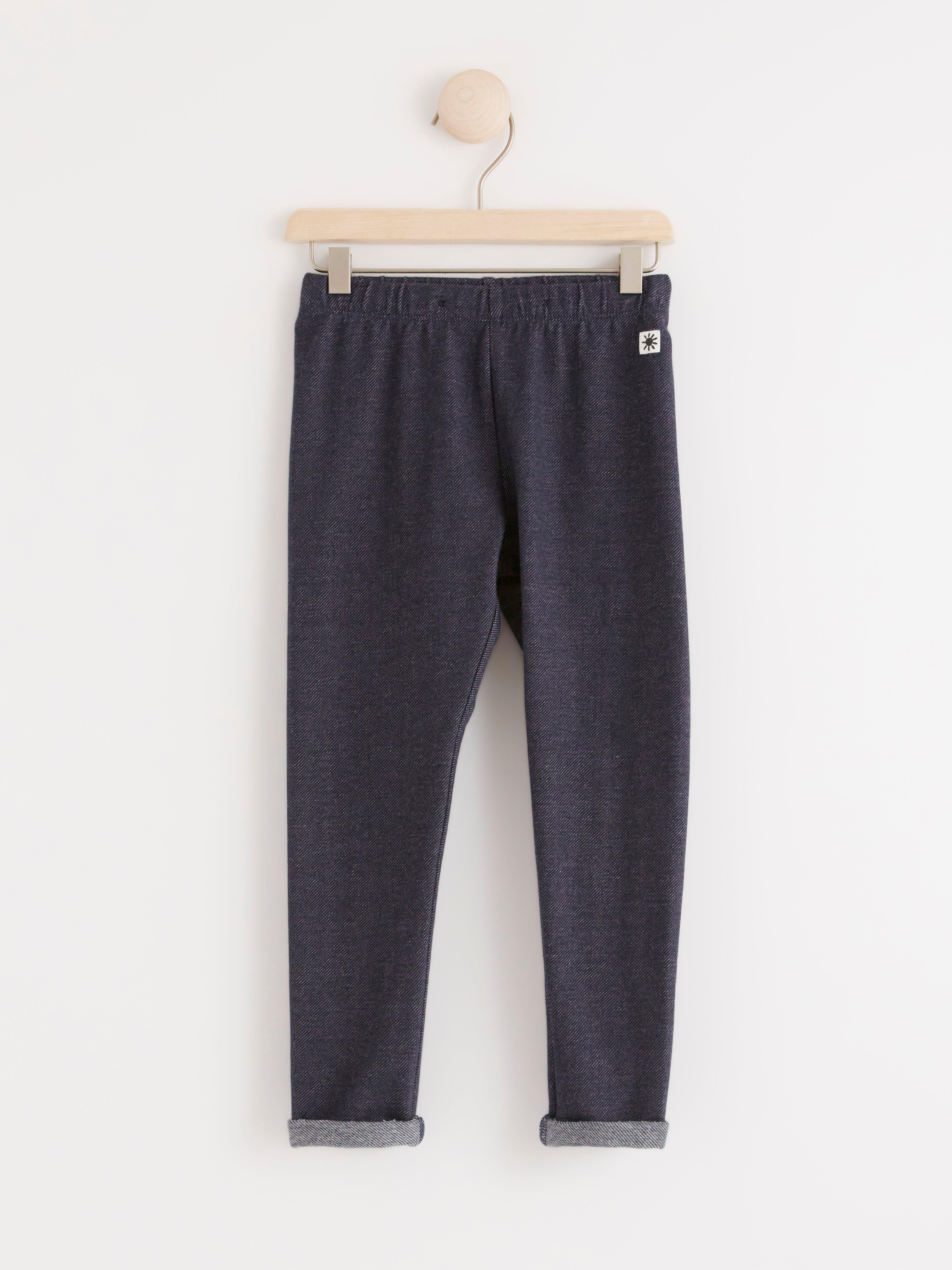 Denim look leggings | Lindex UK