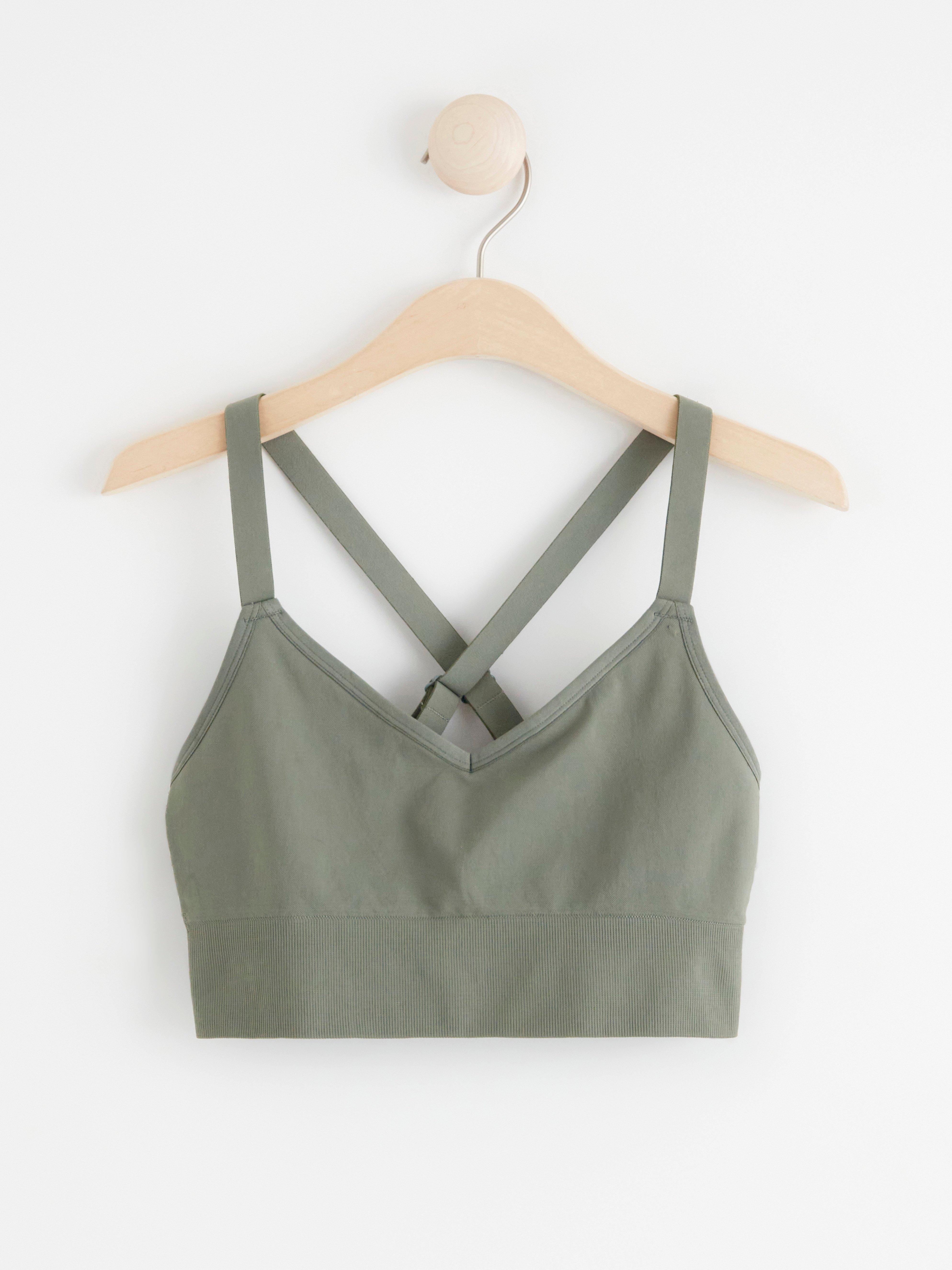 Seamless sport bh light support | Lindex