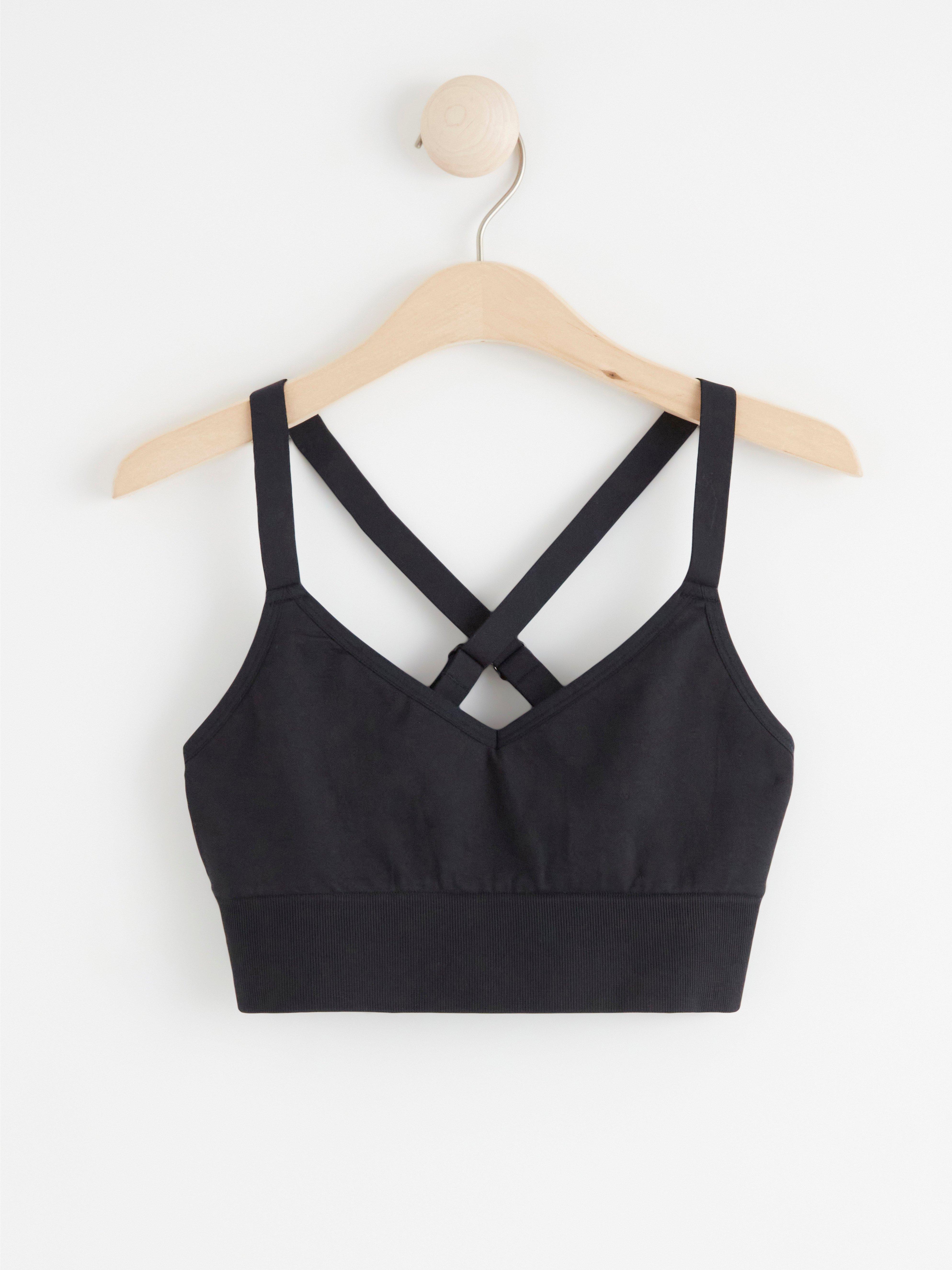Seamless sport bh light support | Lindex