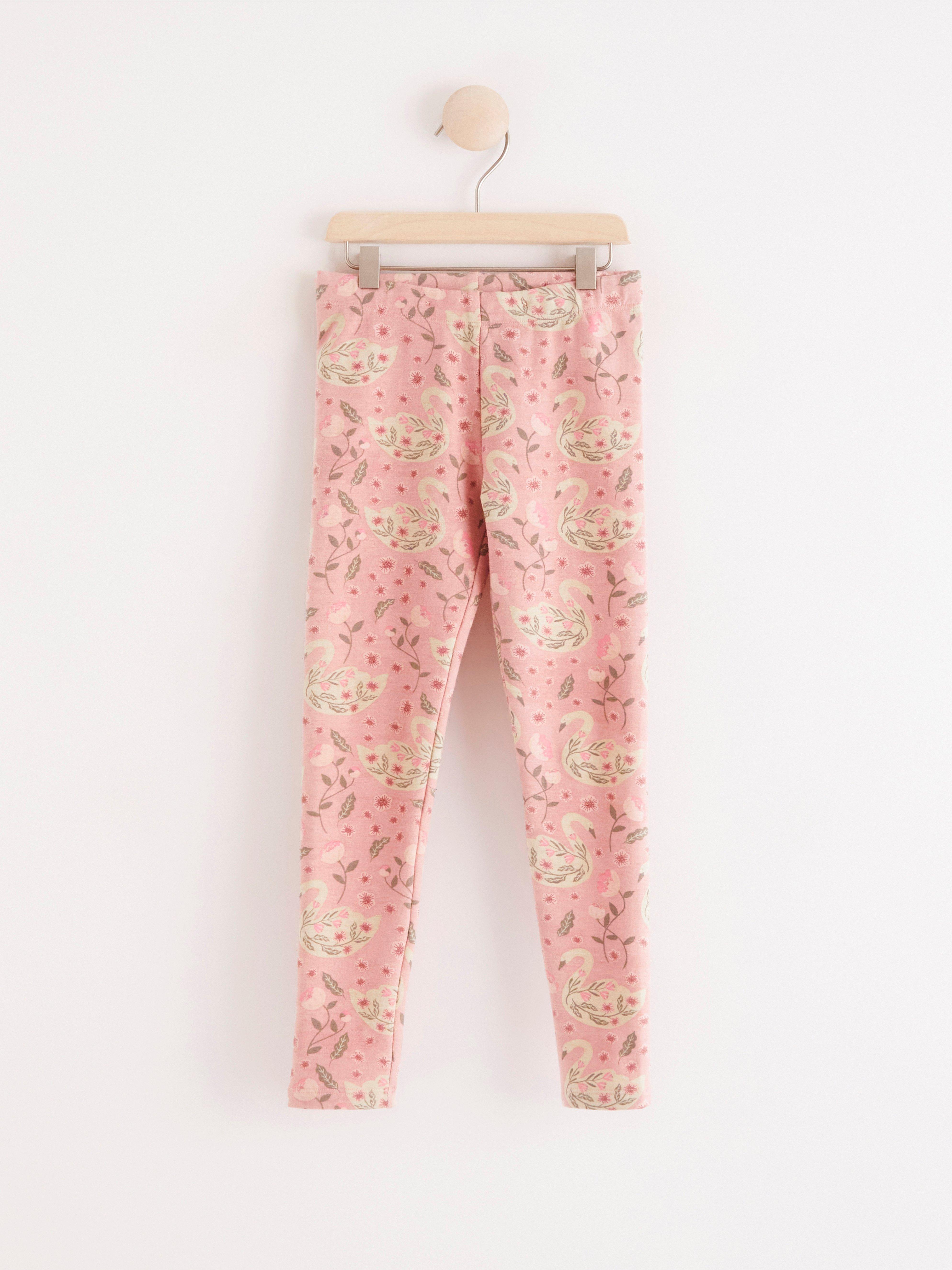 Leggings with brushed inside | Lindex