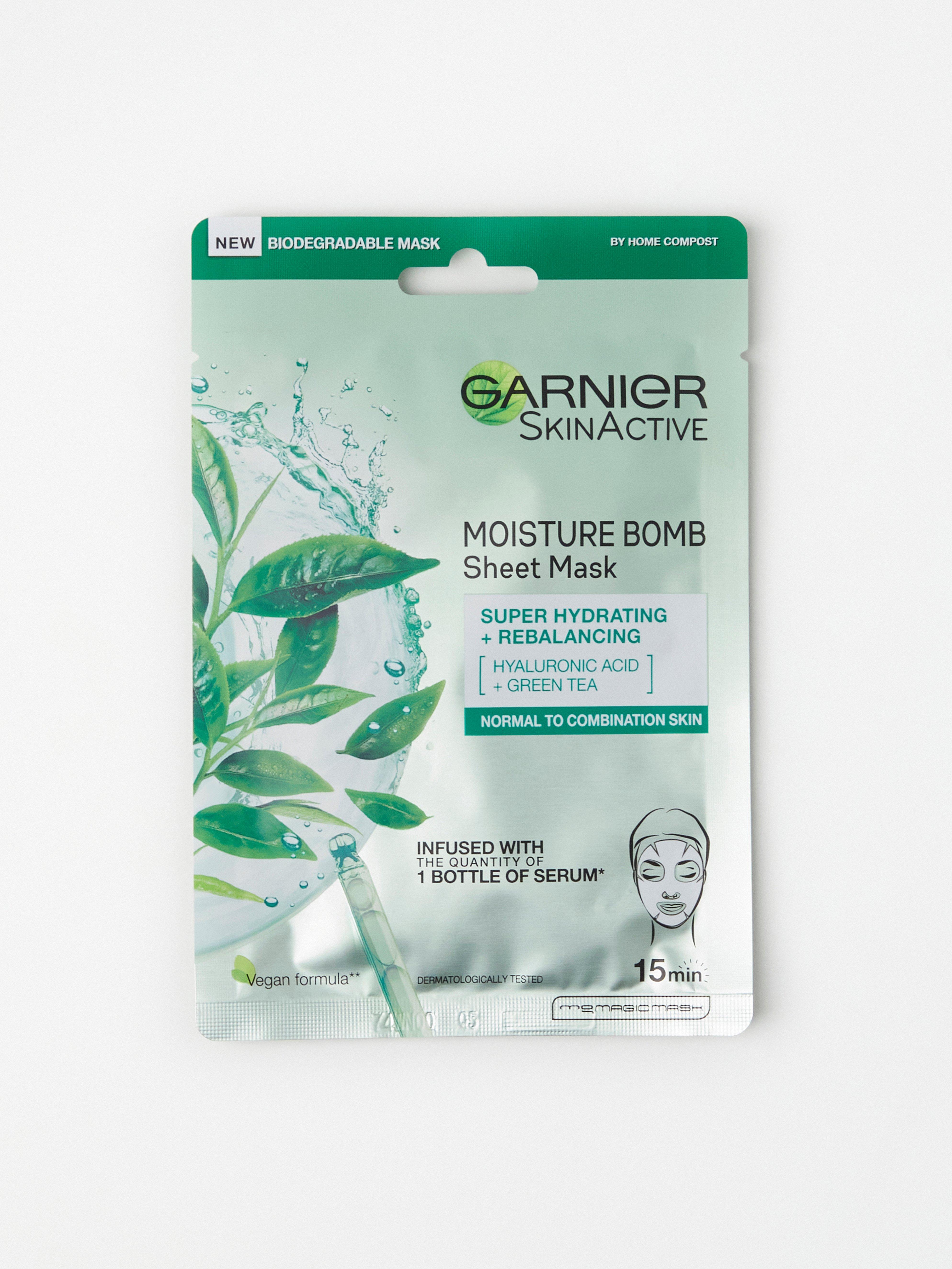 Garnier Skin Active Moisture Bomb Tissue Mask | Lindex