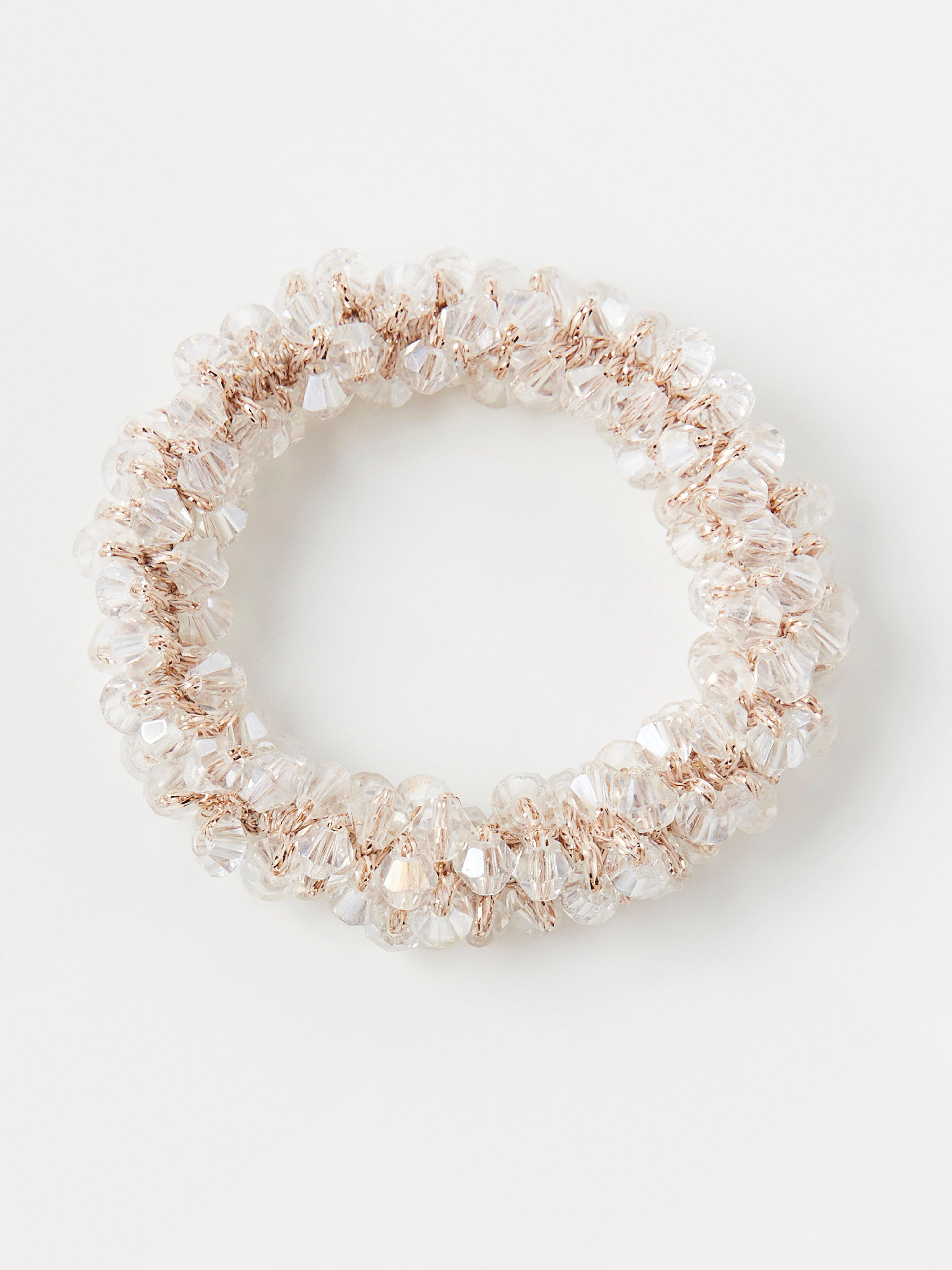 Hair Elastic With Beads Lindex Uk