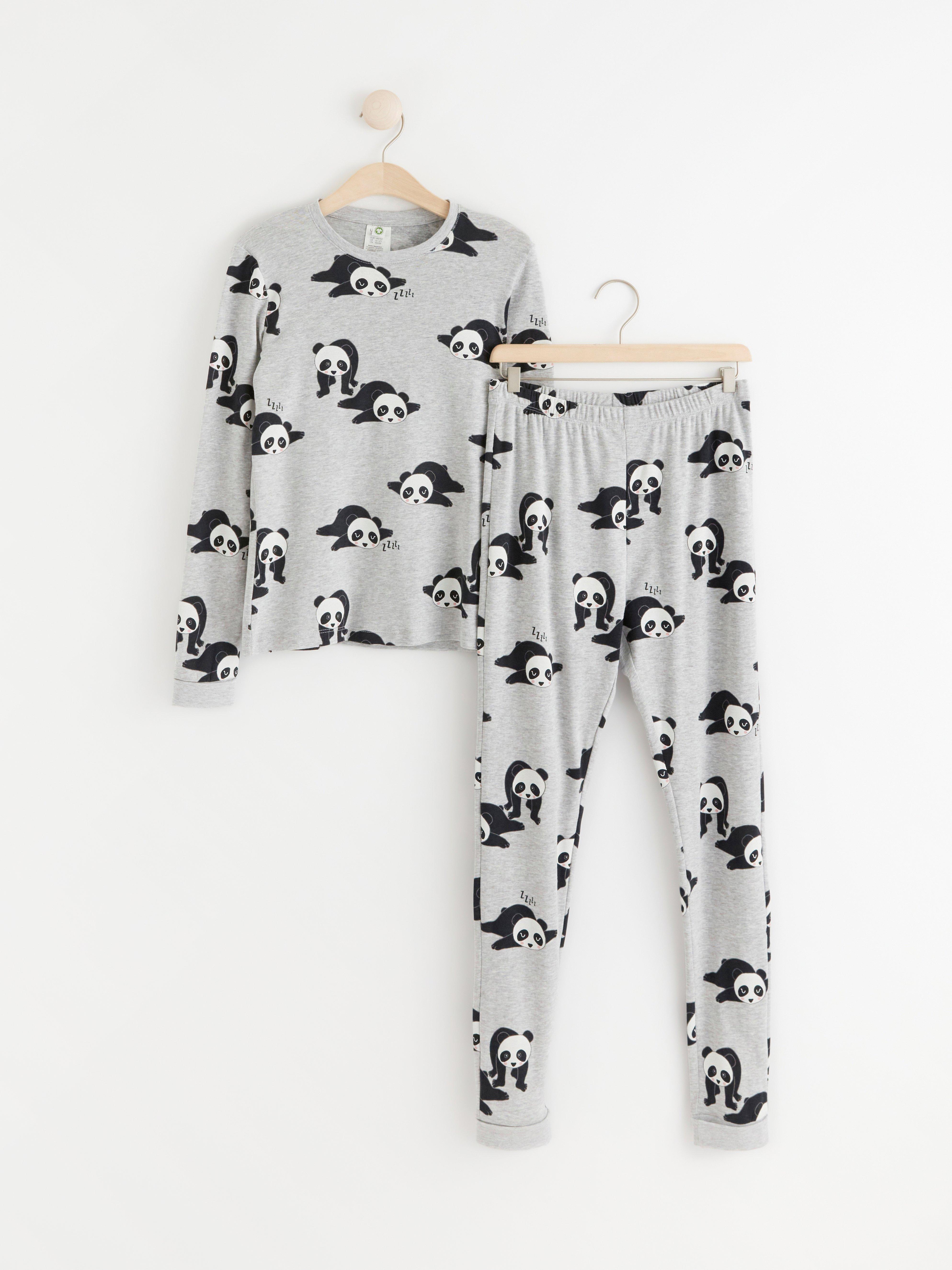 Pyjama set with pandas | Lindex
