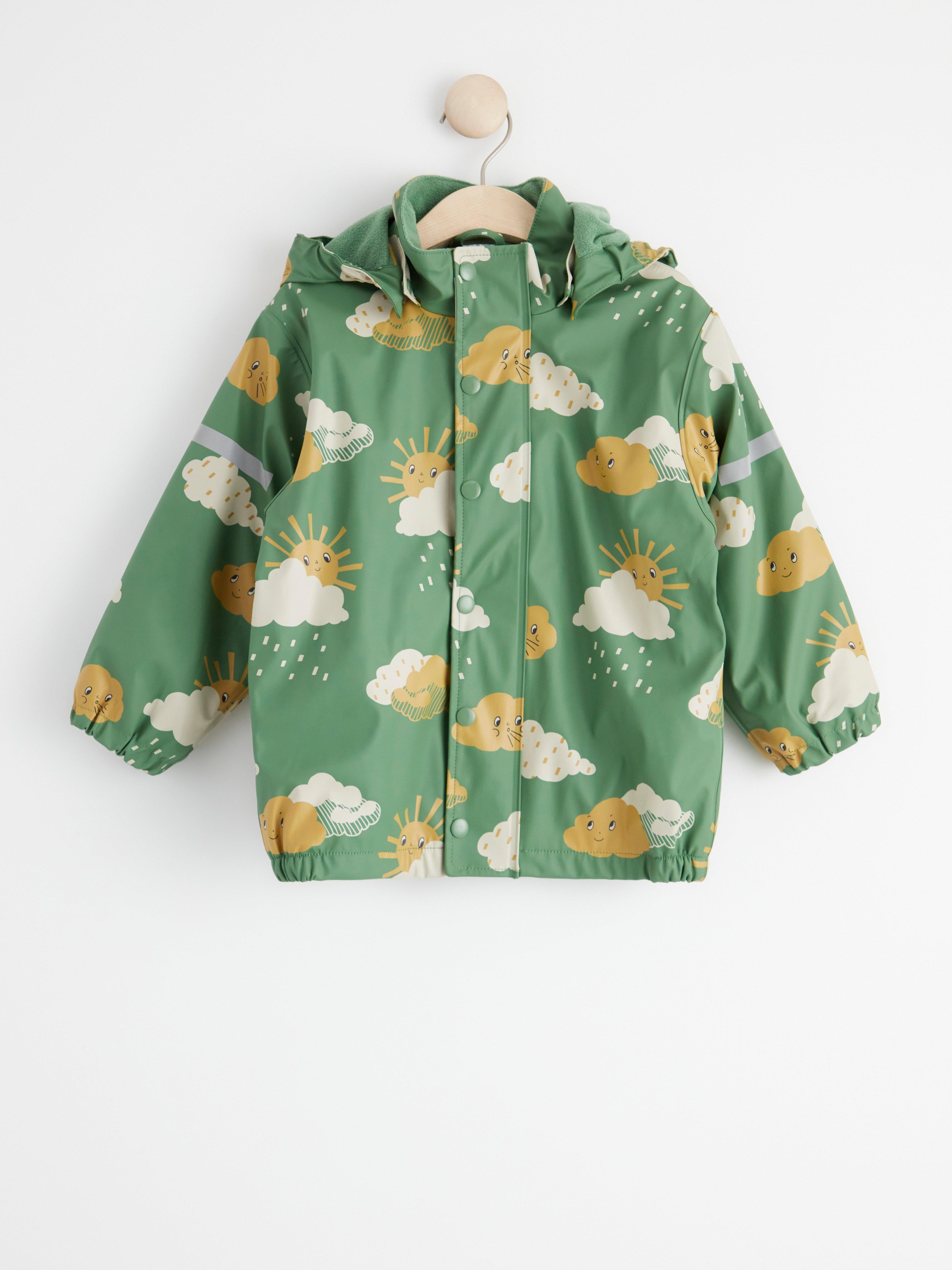 FIX Rain jacket with fleece lining | Lindex UK