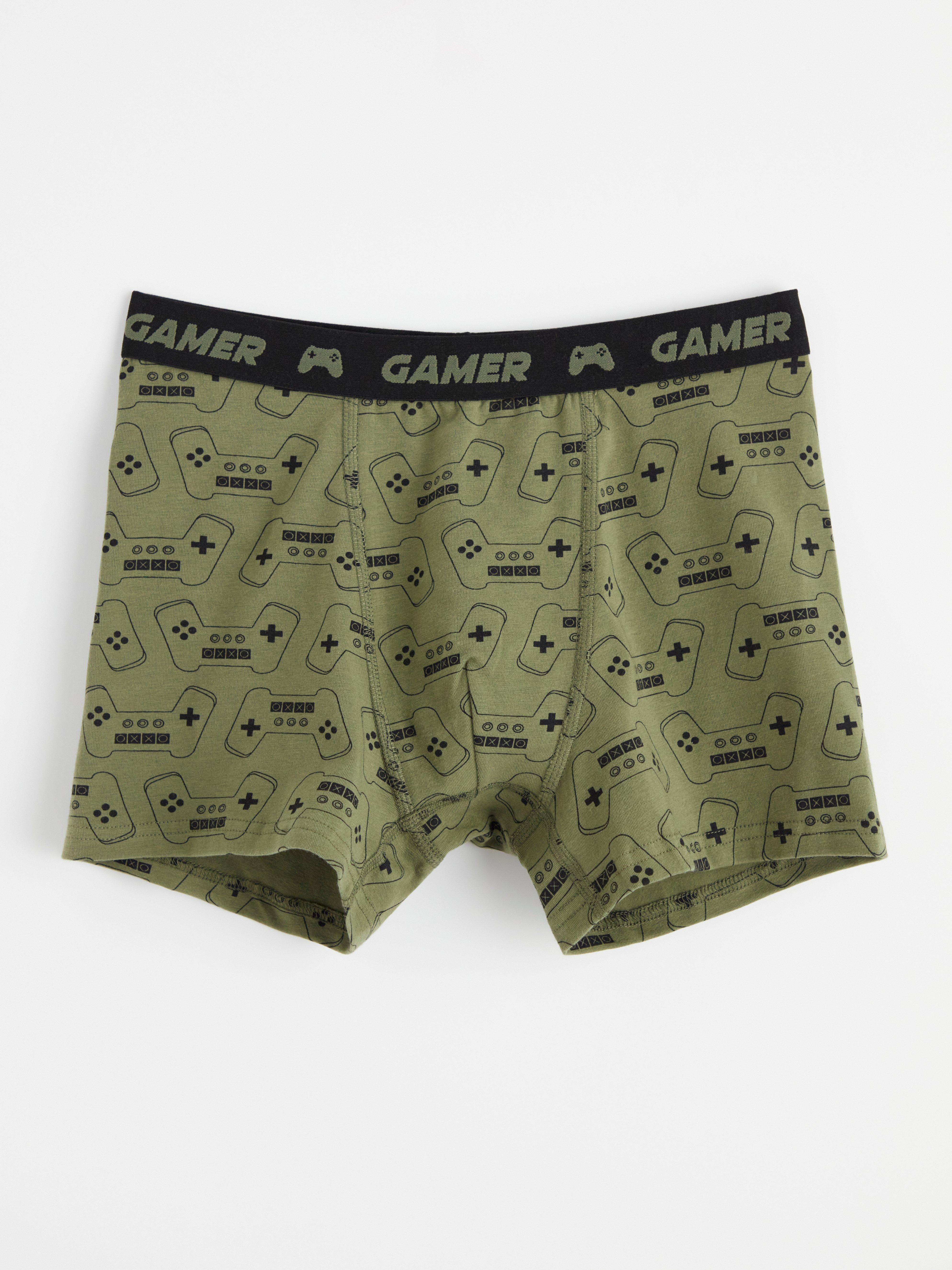 Boxer shorts with gaming print | Lindex UK