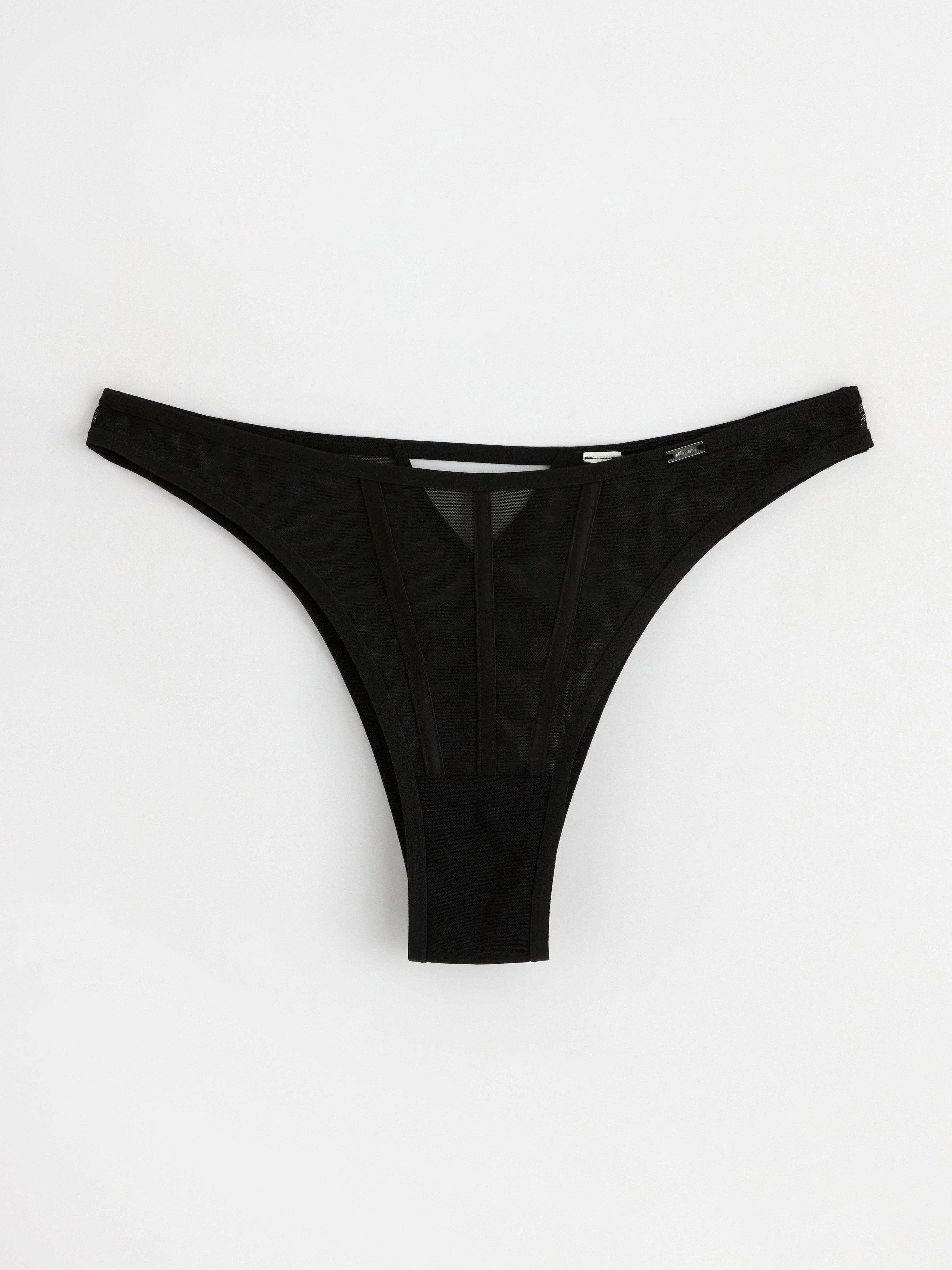 ella m – Thong low waist in mesh | Lindex