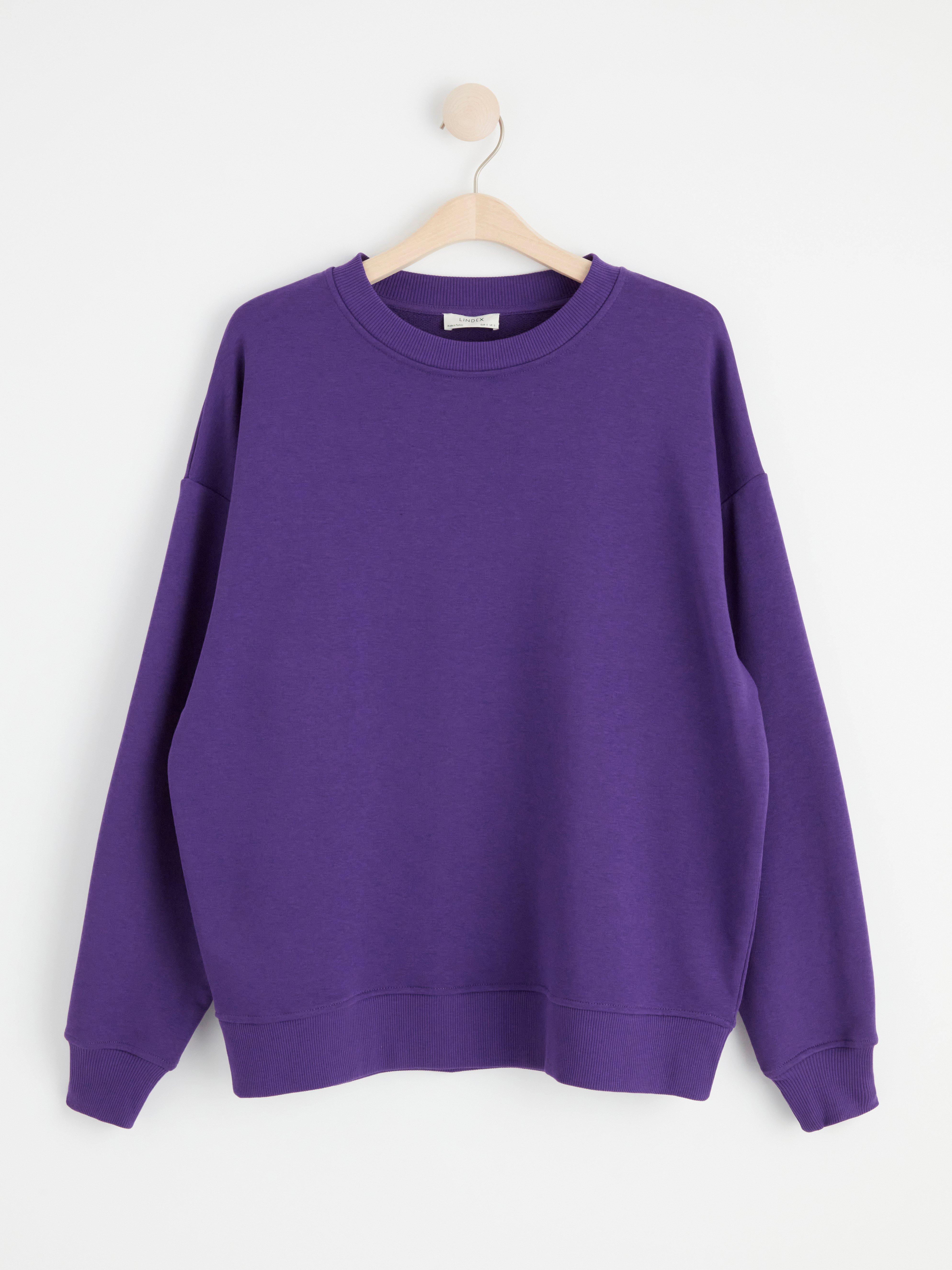 Sweatshirt i oversize-modell | Lindex