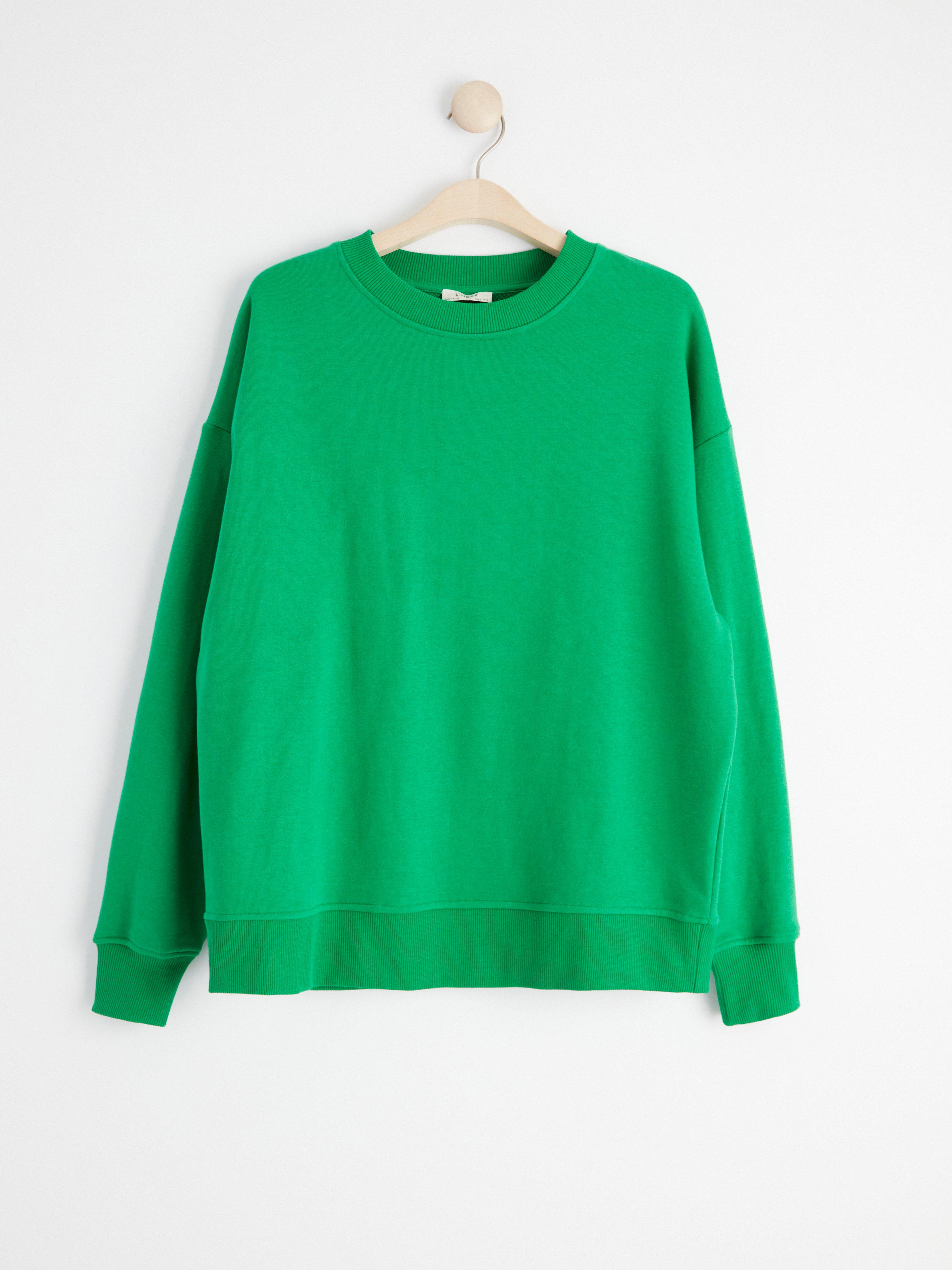 Sweatshirt i oversize-modell | Lindex
