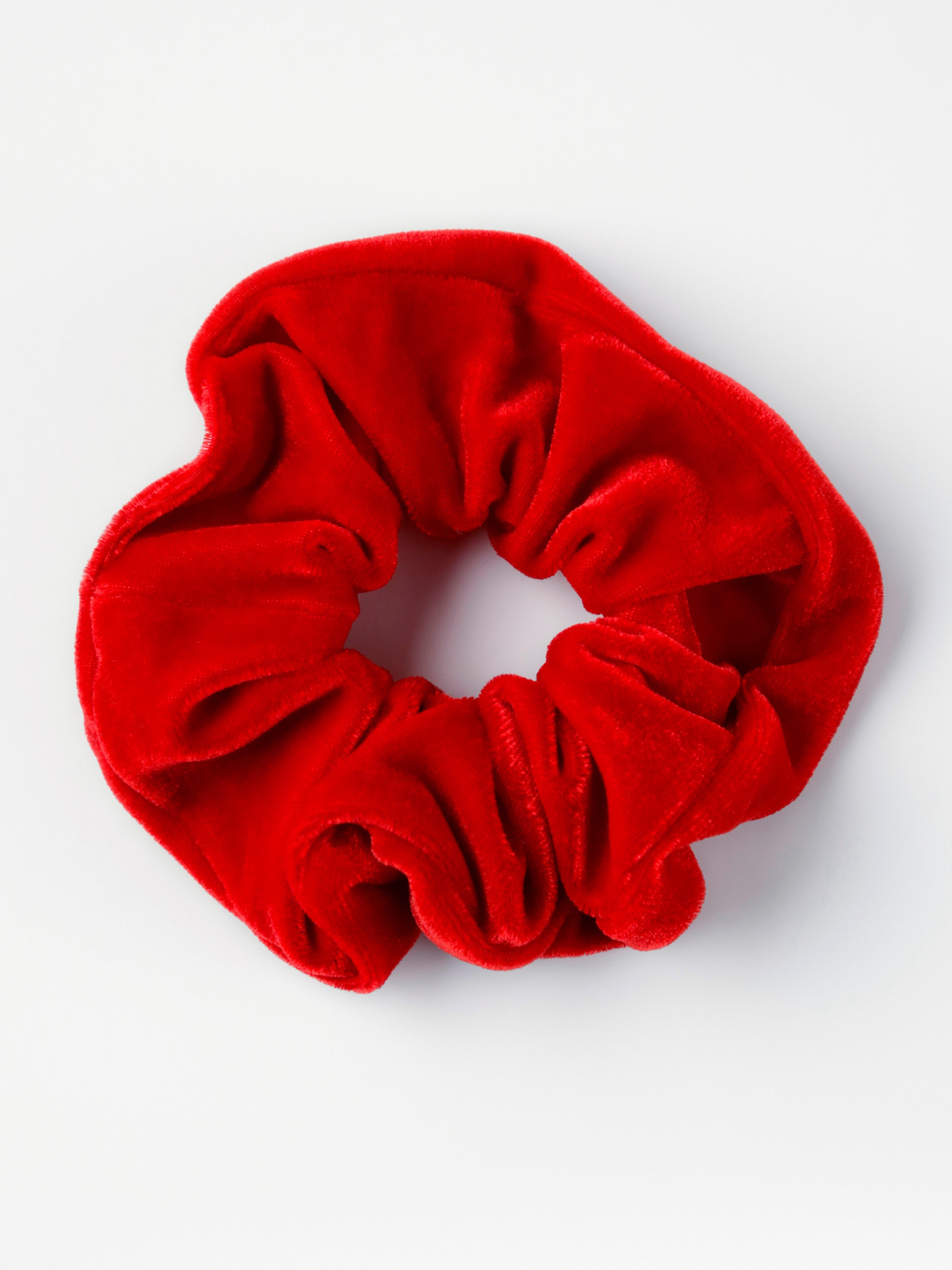 Scrunchie i sammet | Lindex