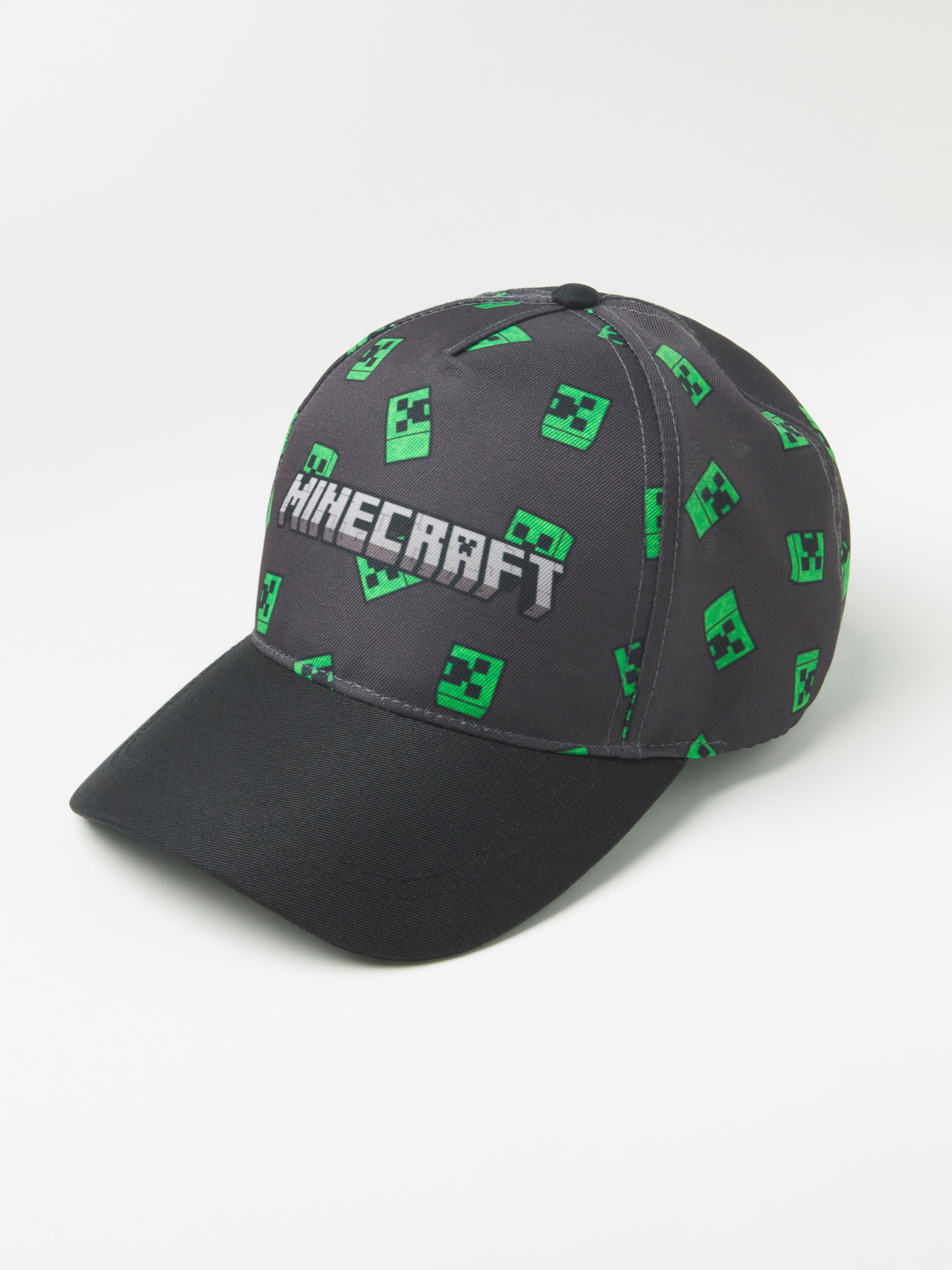 Šiltovka s okrúhlym šiltom a potlačou Minecraft | Lindex