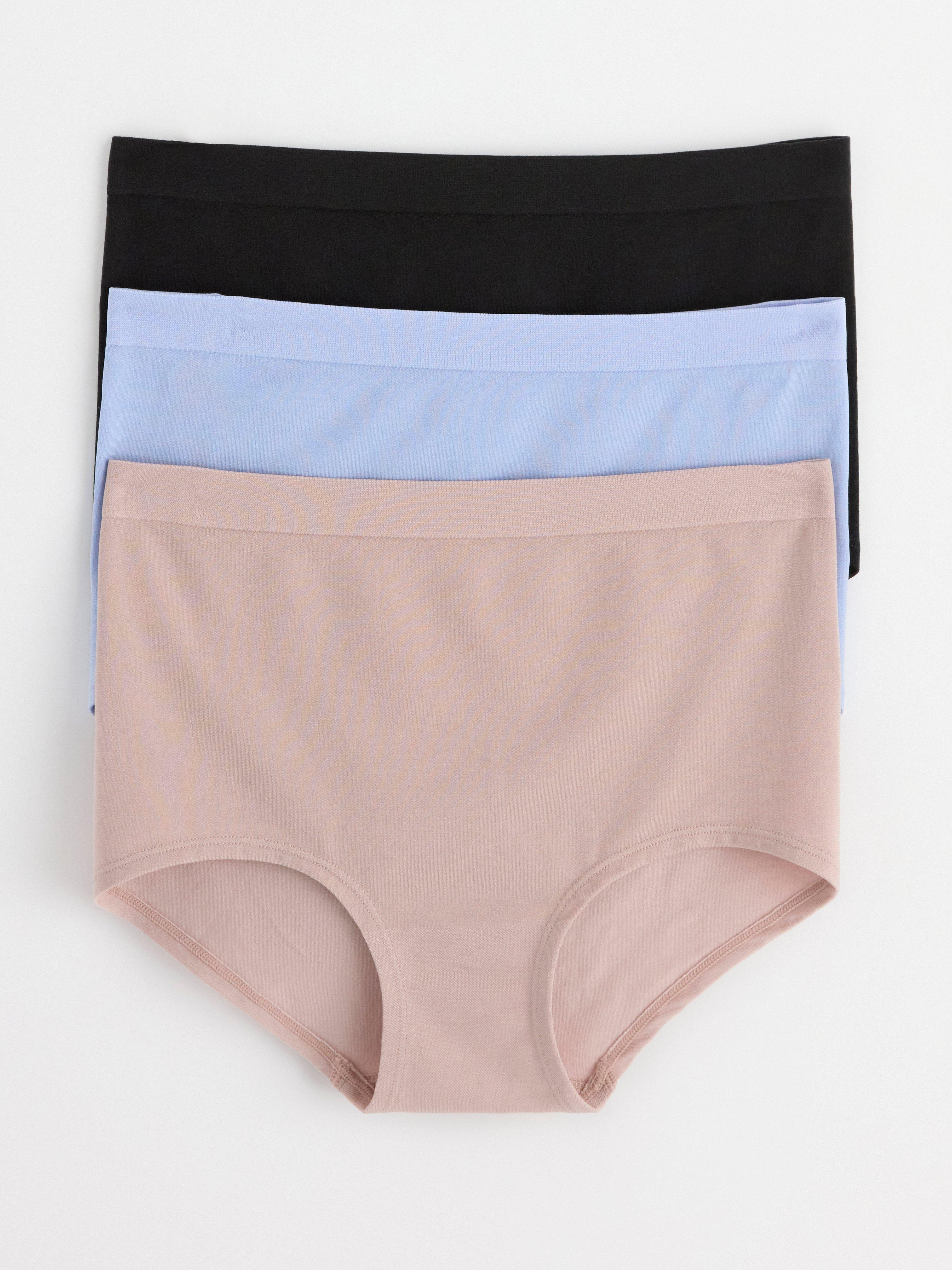 3-pack seamless high waist trosor | Lindex