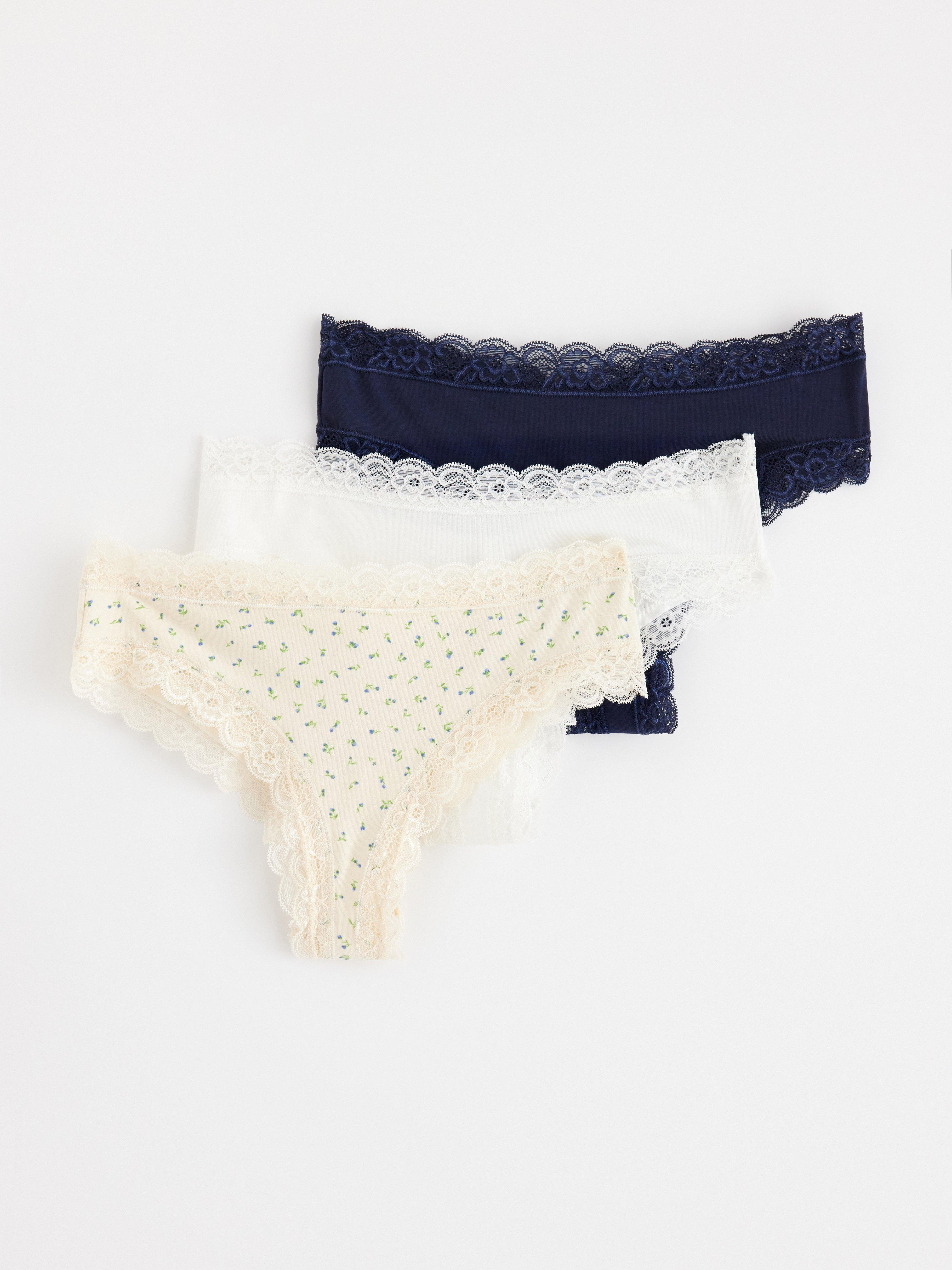 3-pack brazilian briefs | Lindex