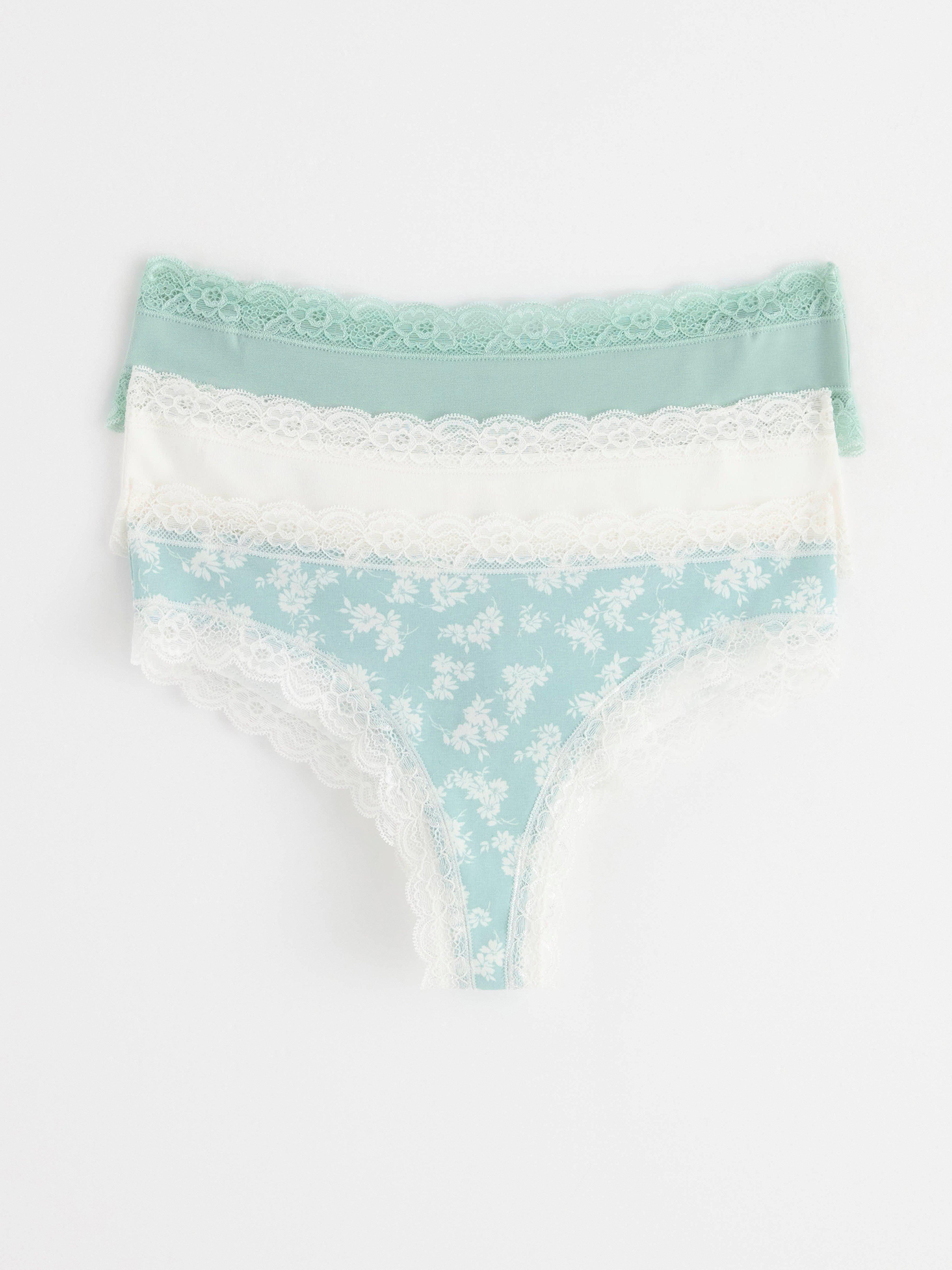 3-pakning med brasilianske truser med normalt liv | Lindex