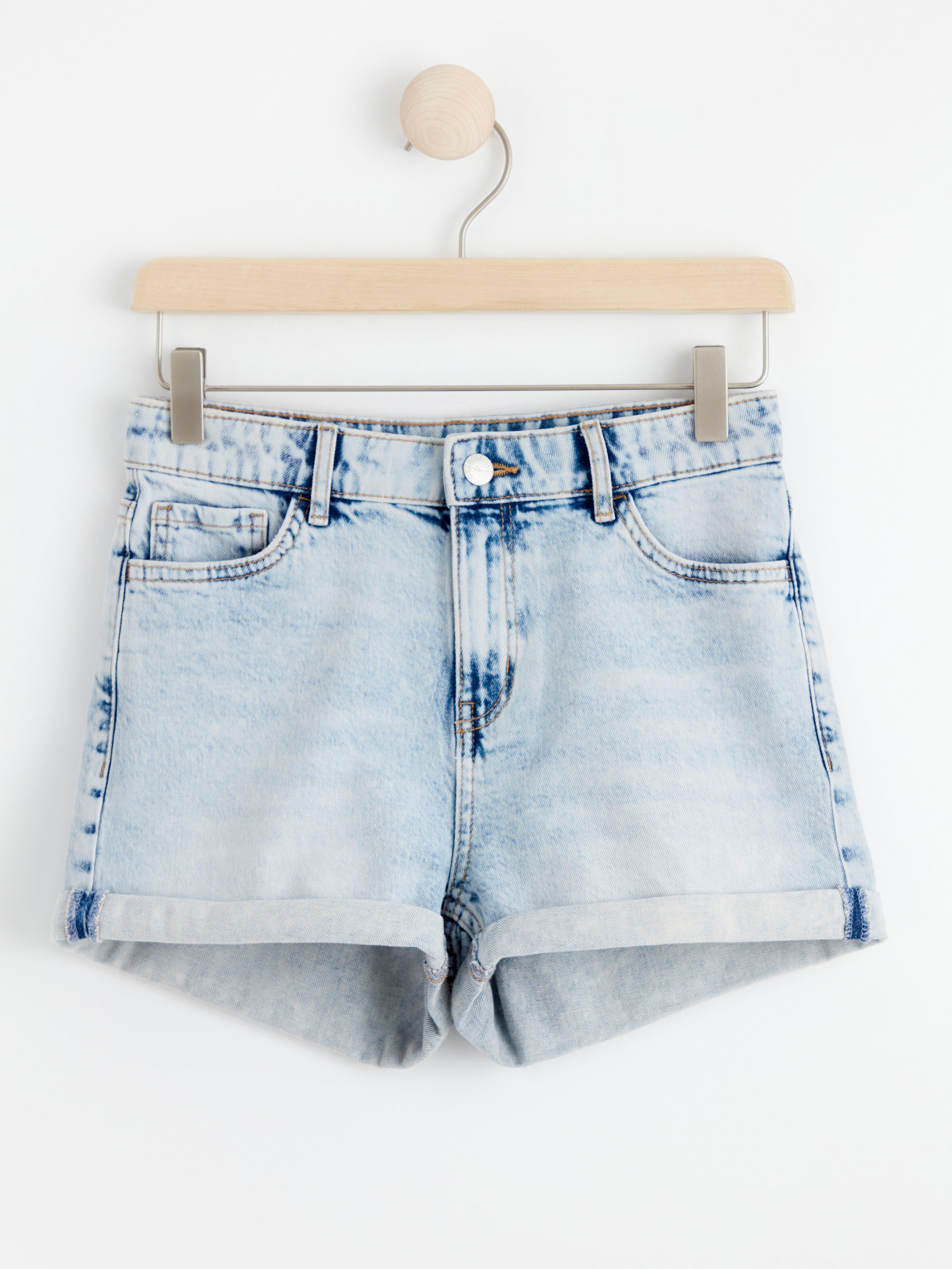 High Waist Jeans Shorts Lindex Europe