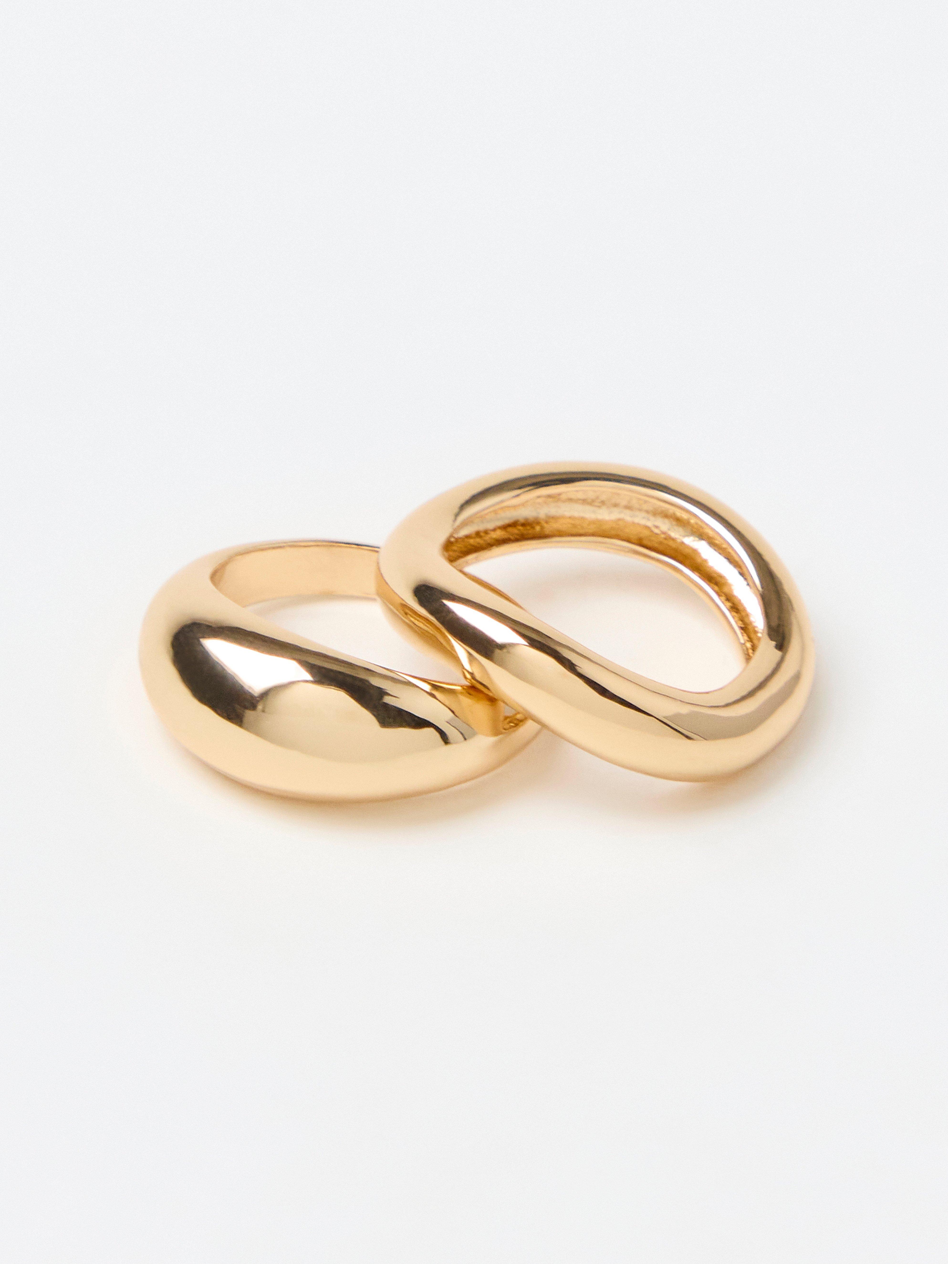 2-pack ringar | Lindex