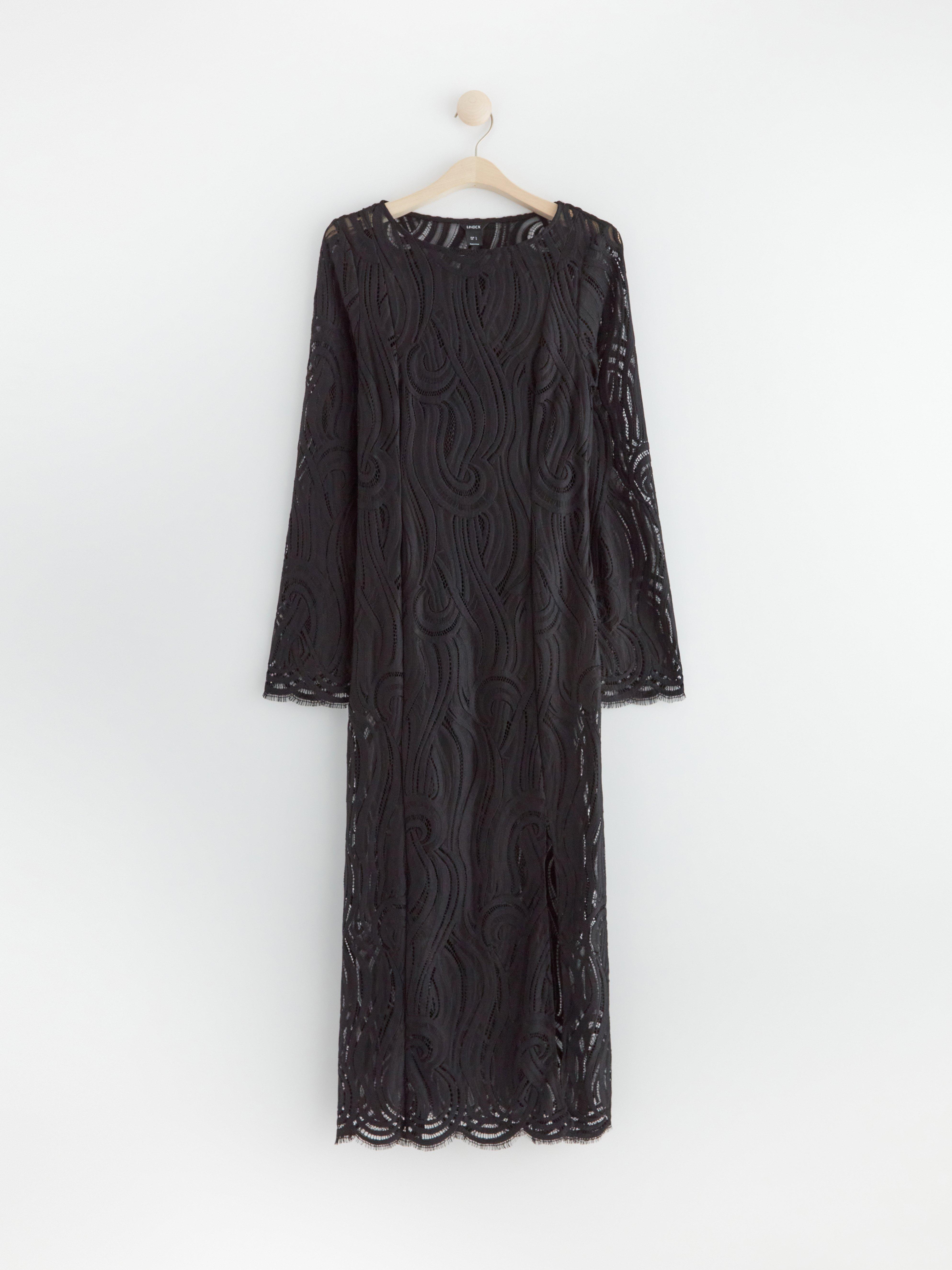 Maxi dress in lace | Lindex