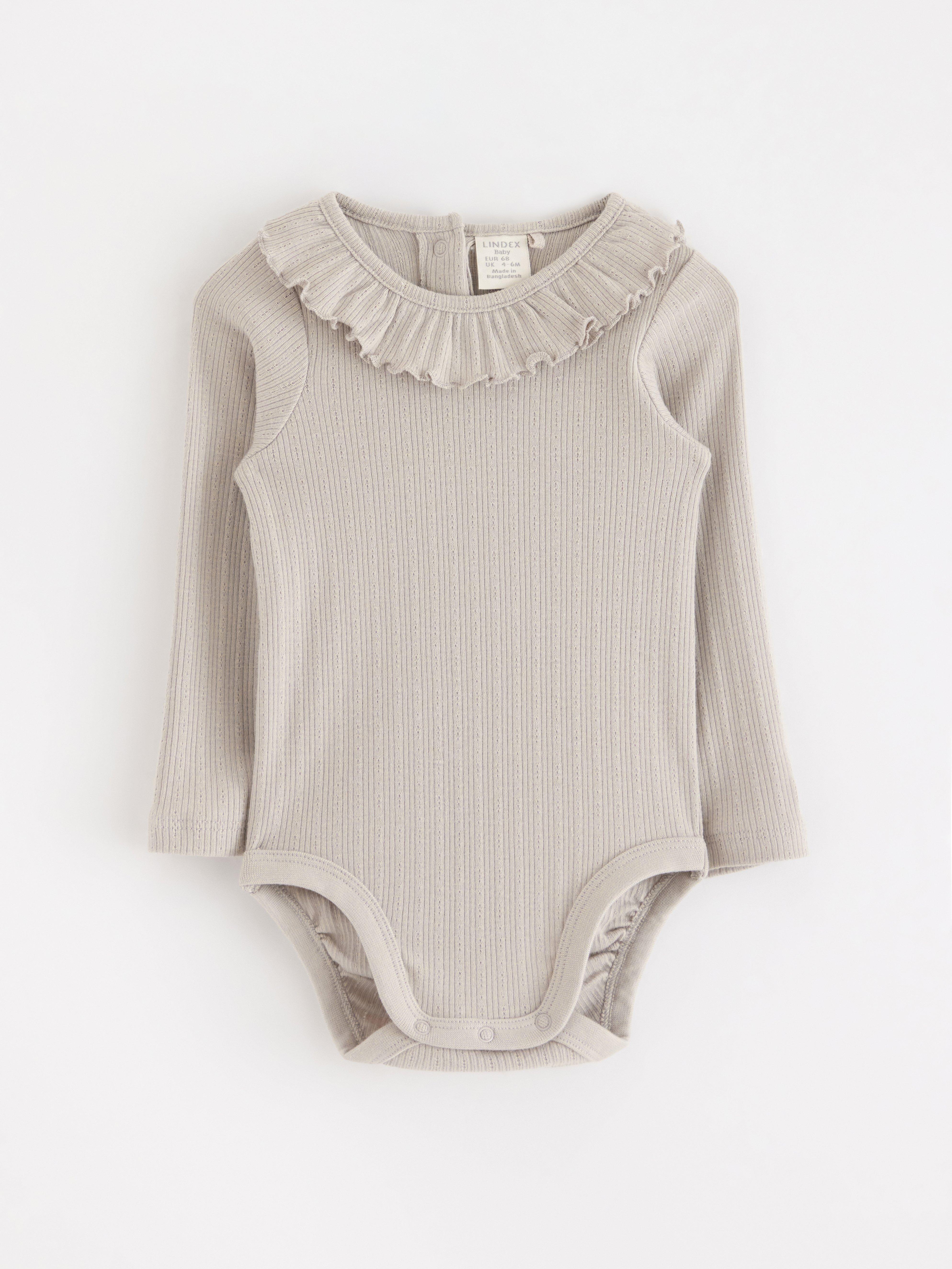 Bodysuit with long sleeves | Lindex