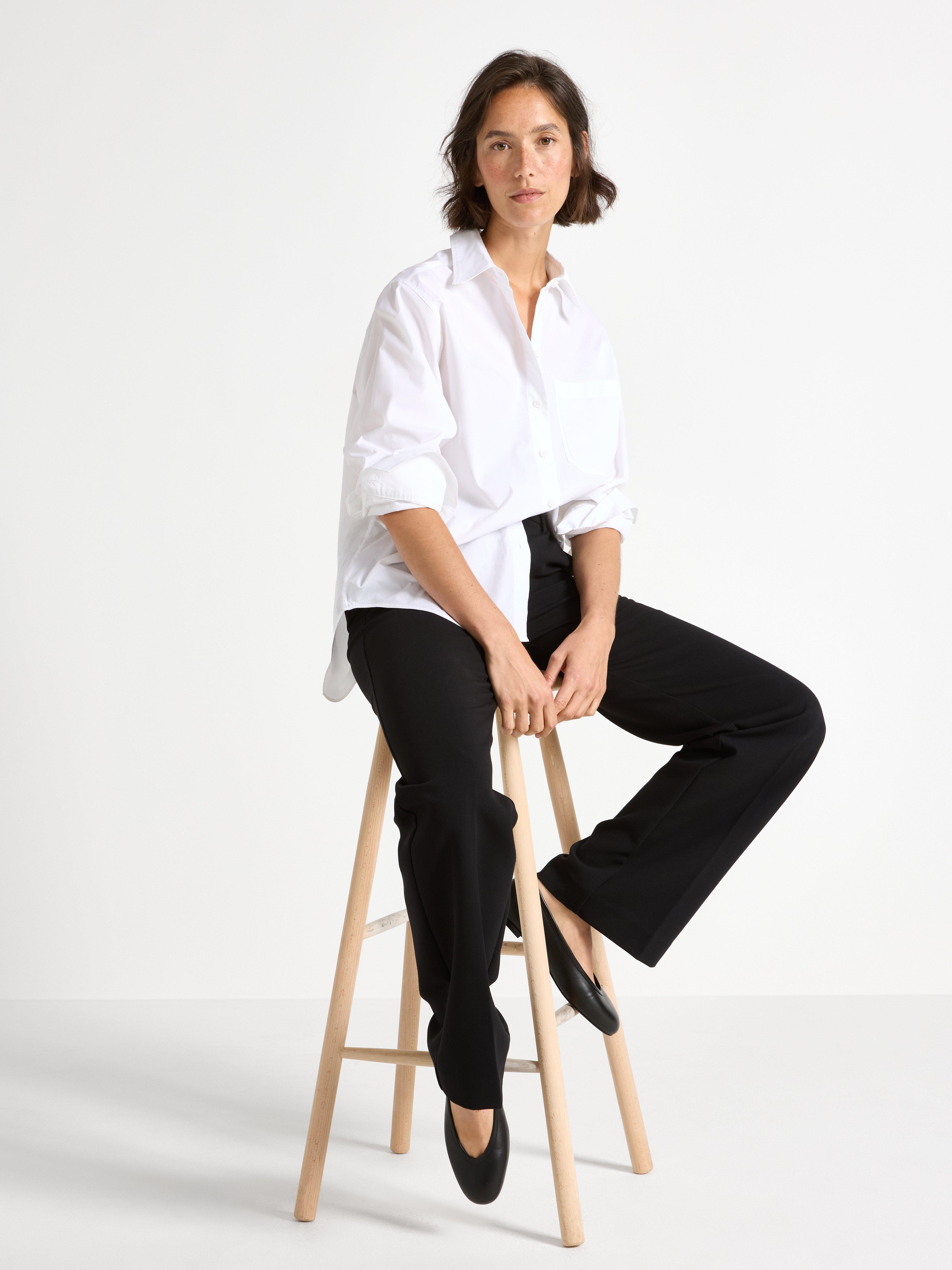 NOOR trousers with extra long legs | Lindex