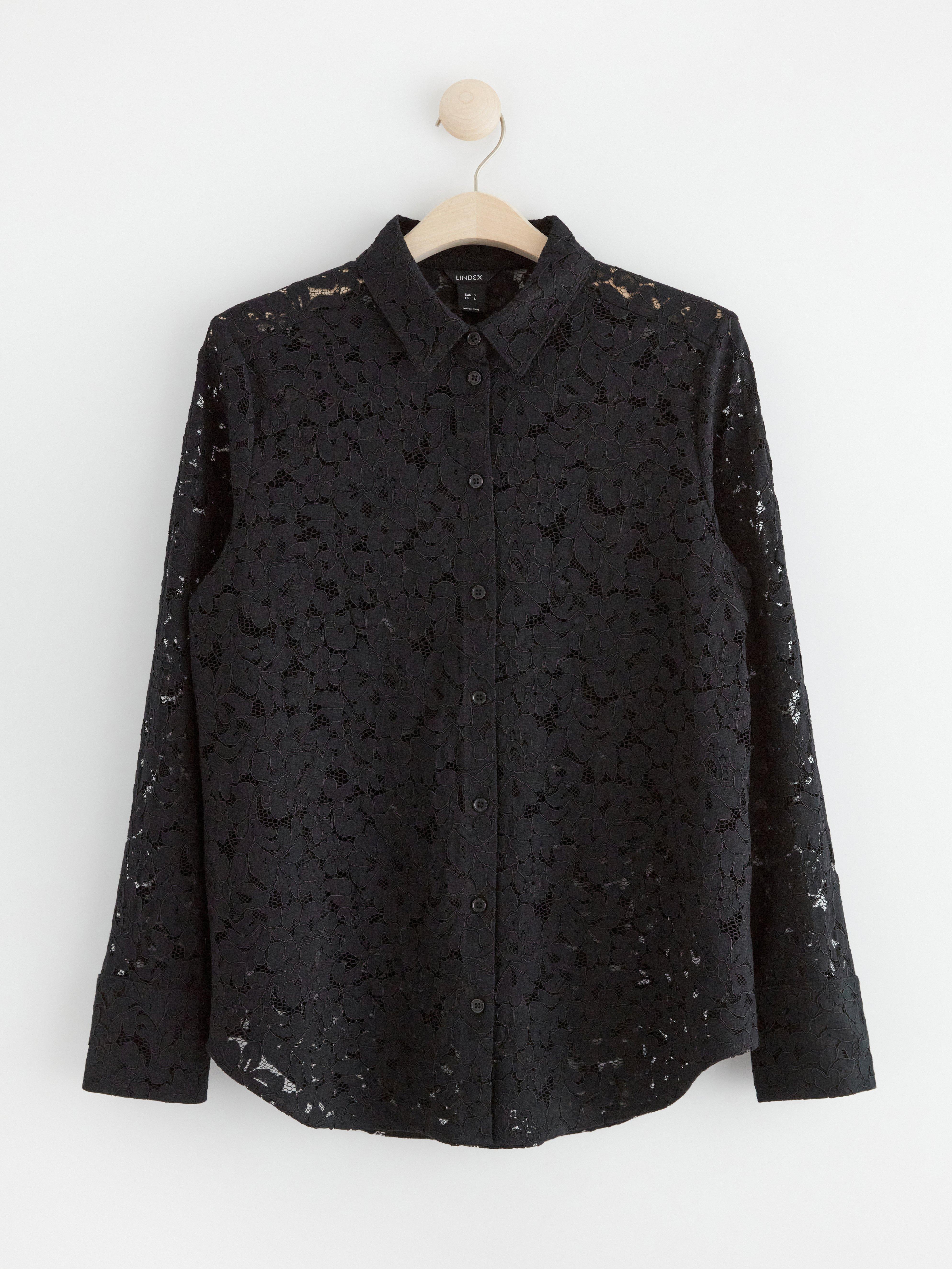 Shirt in lace | Lindex