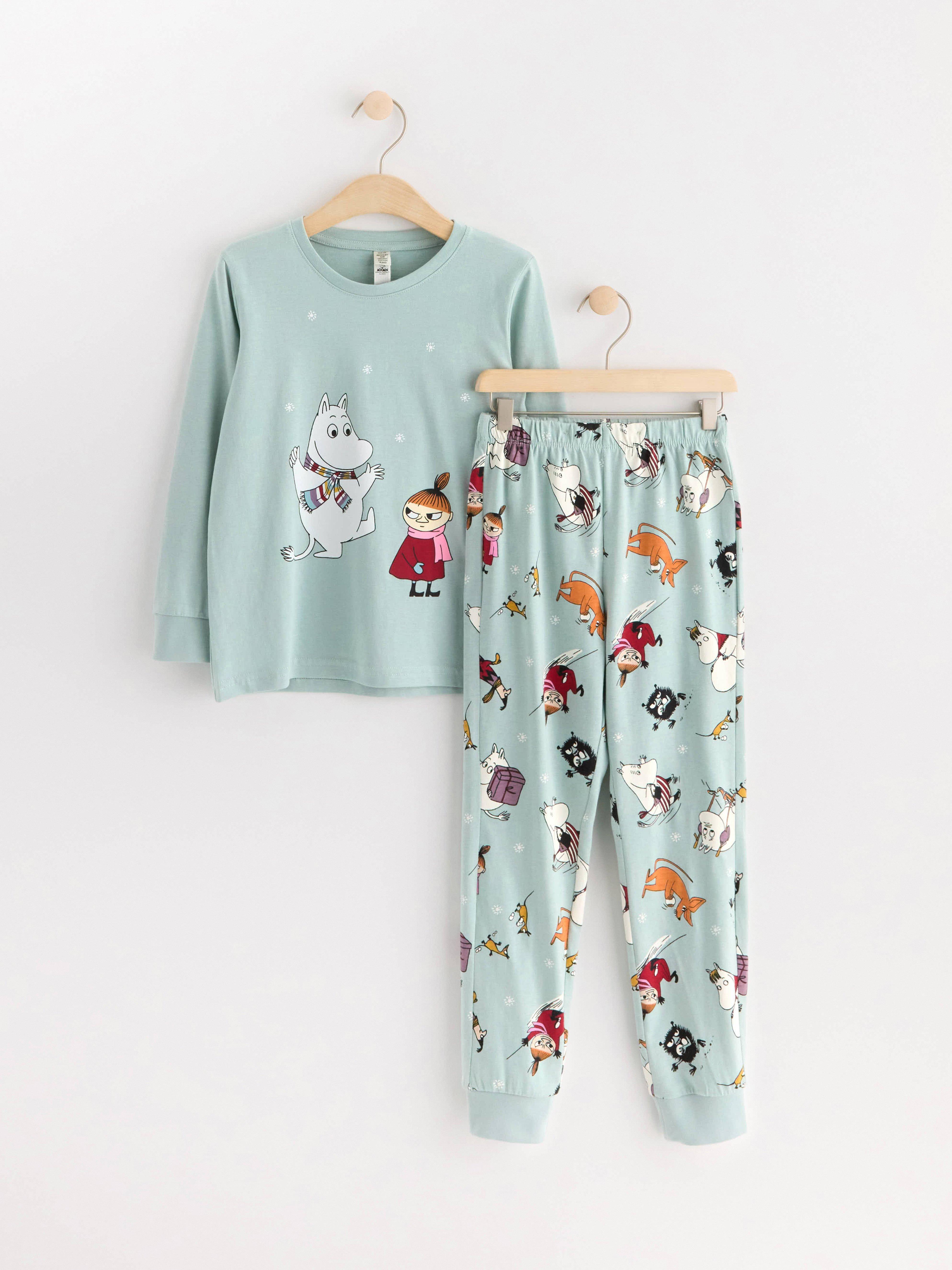Pyjama set with Moomin print | Lindex UK