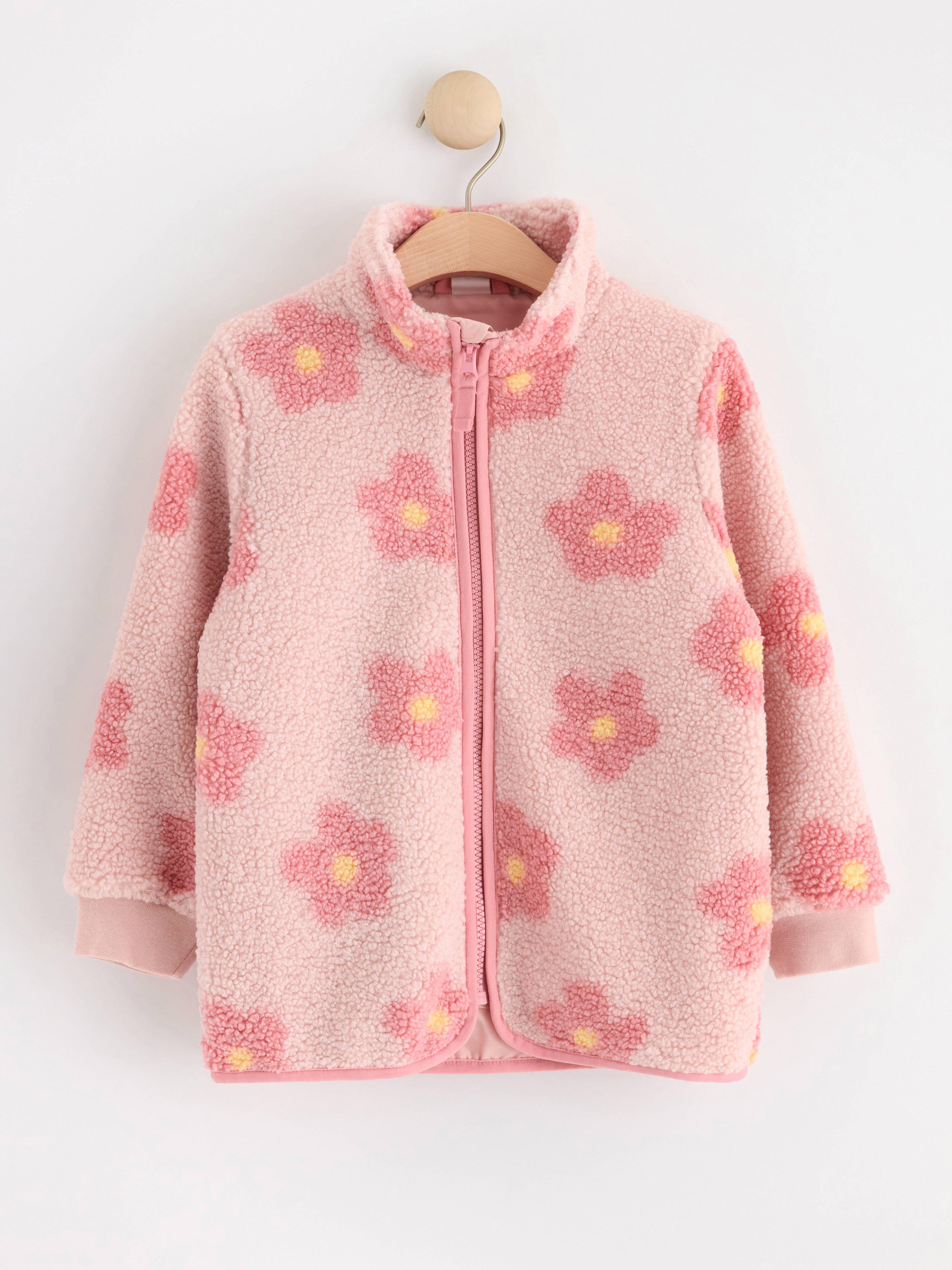 Pile jacket with pattern | Lindex UK