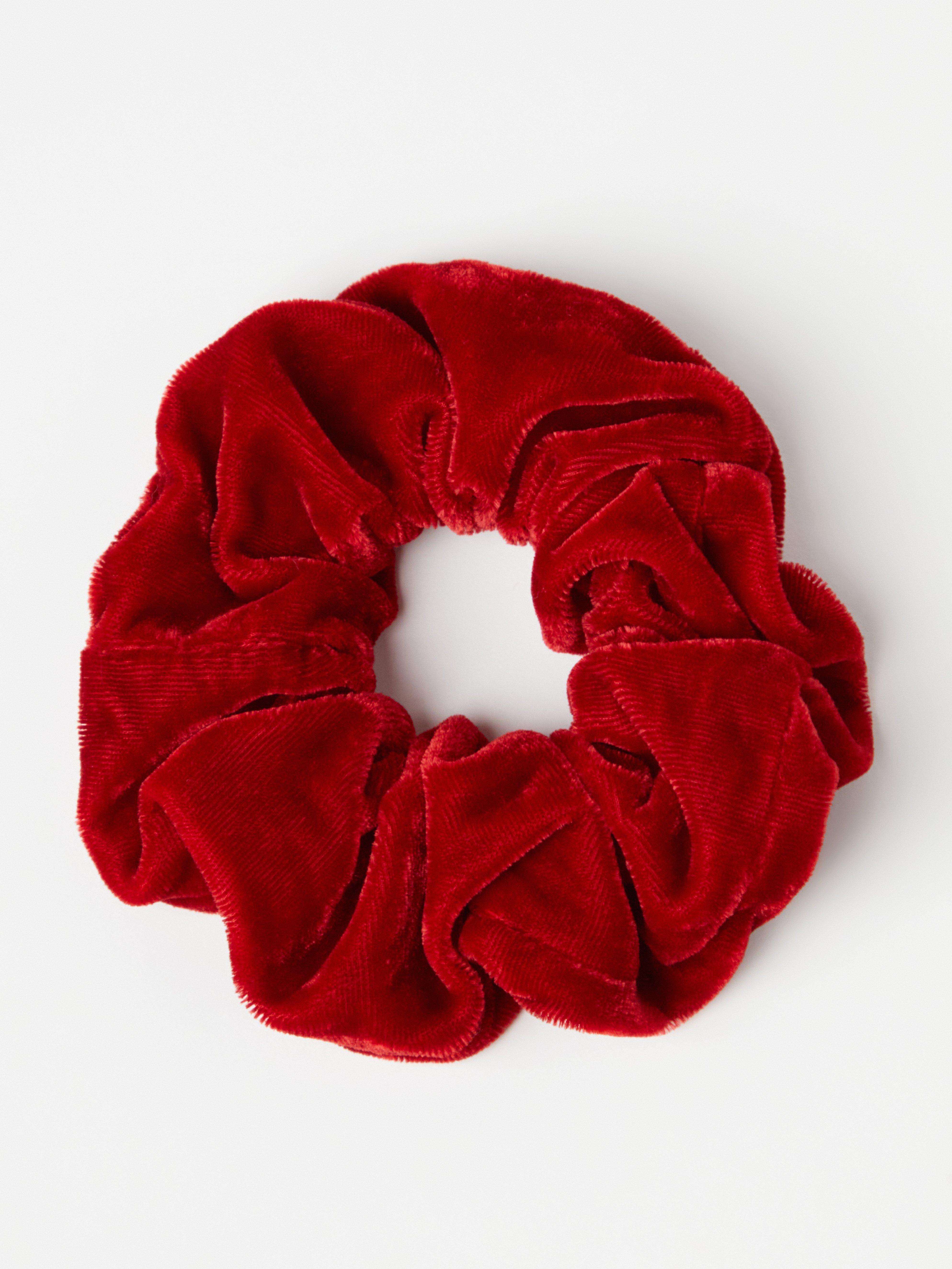 Scrunchie i sammet | Lindex