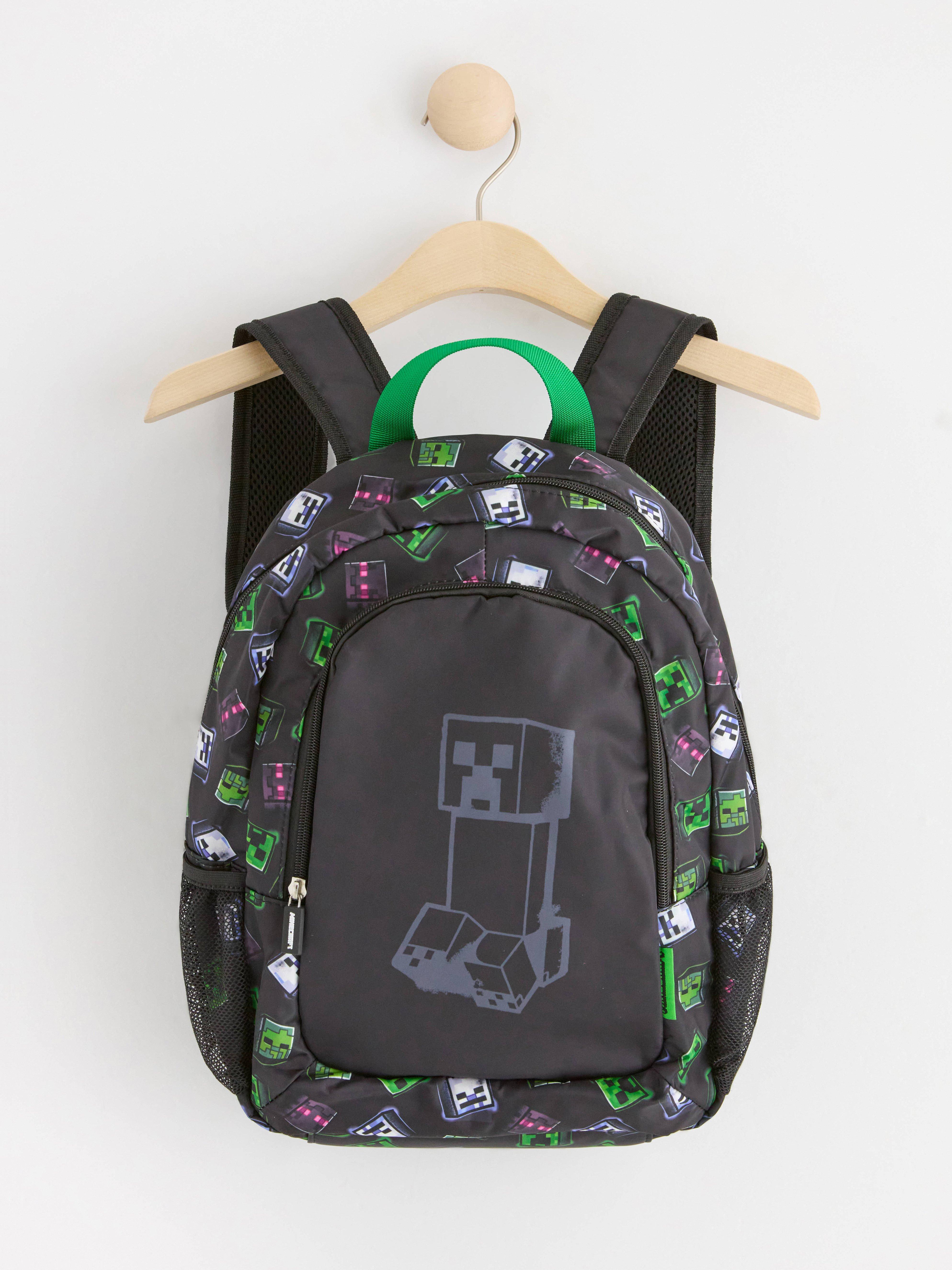 Backpack with Minecraft pattern | Lindex UK