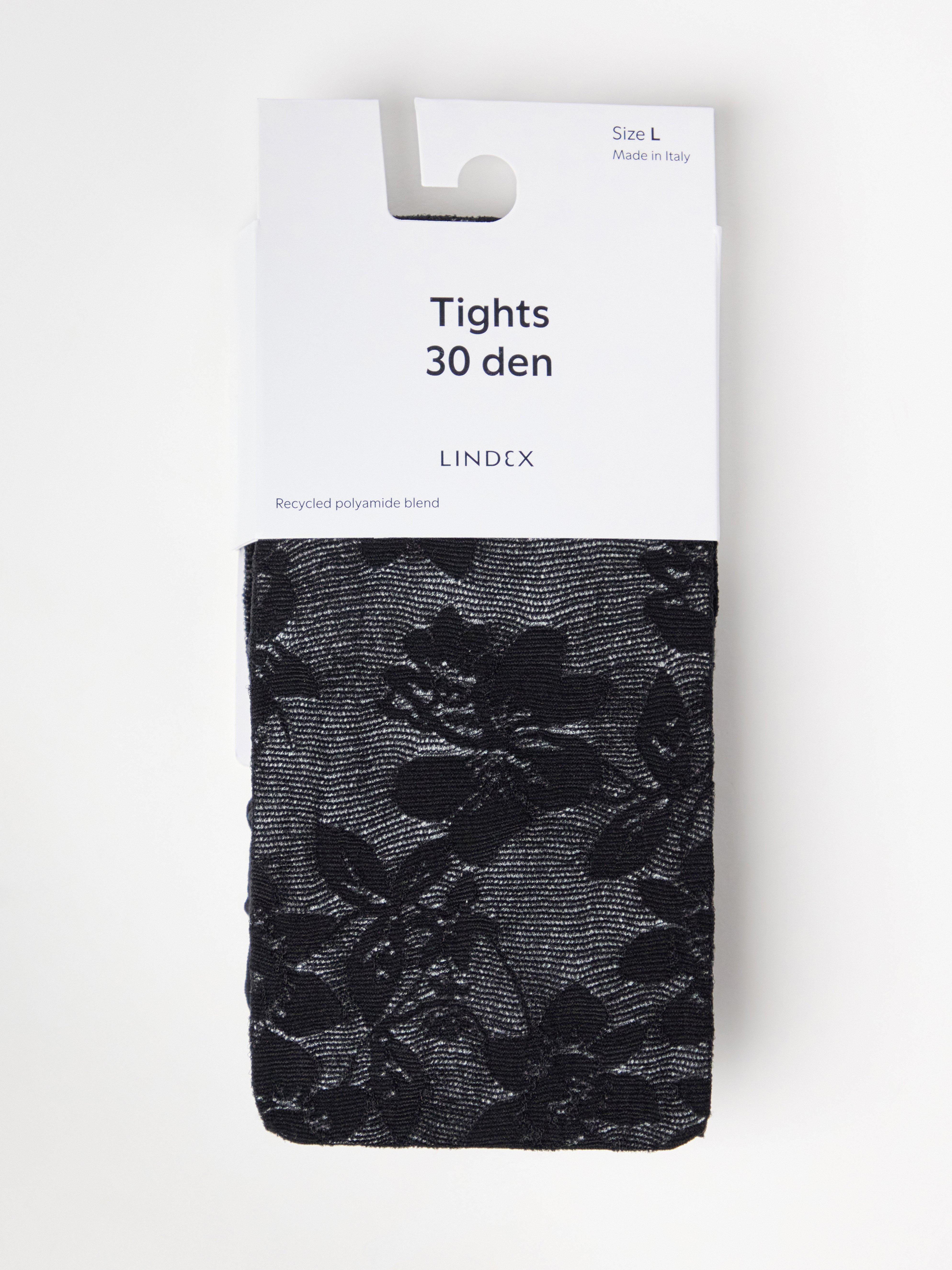 Tights 30 denier in lace | Lindex