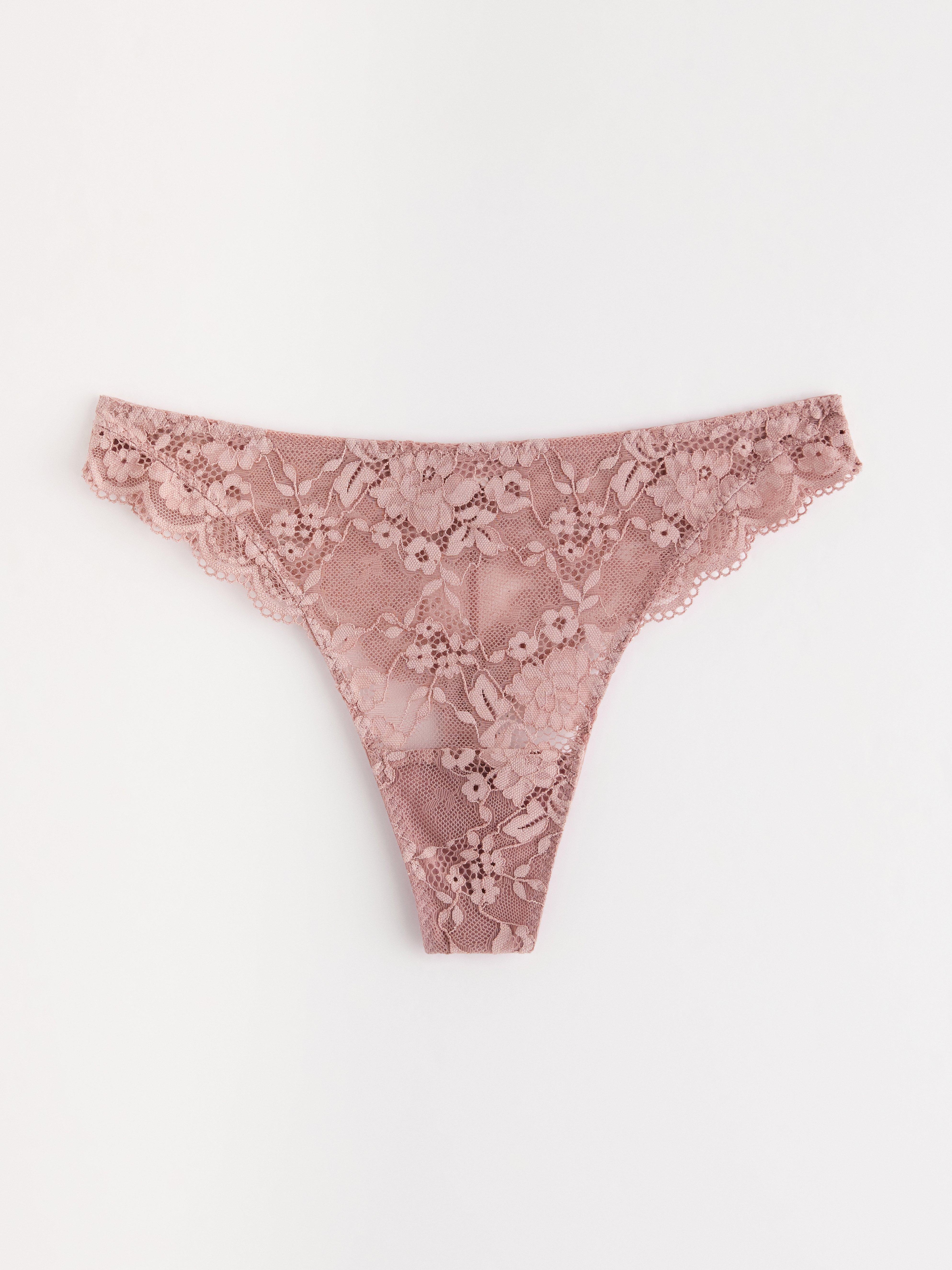 Stringtrosa med normalhög midja | Lindex