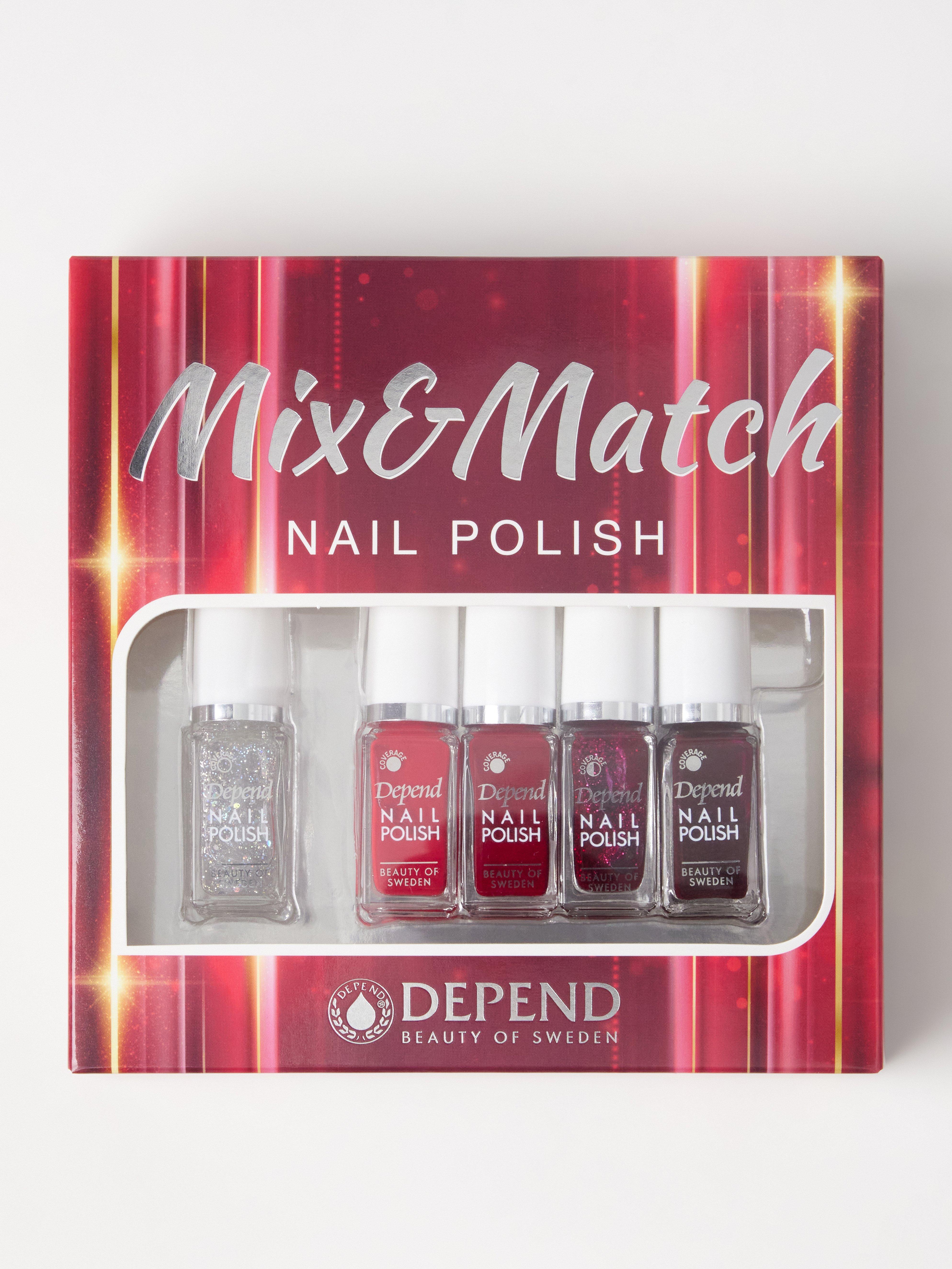 Depend Nailpolish 5-pack | Lindex