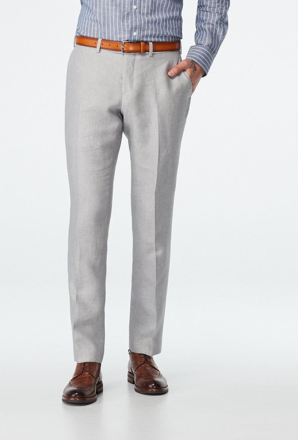 Custom Pants Made For You - Sailsbury Linen Gray pants | INDOCHINO Custom Pants Made For You - Sailsbury Linen Gray pants | INDOCHINO