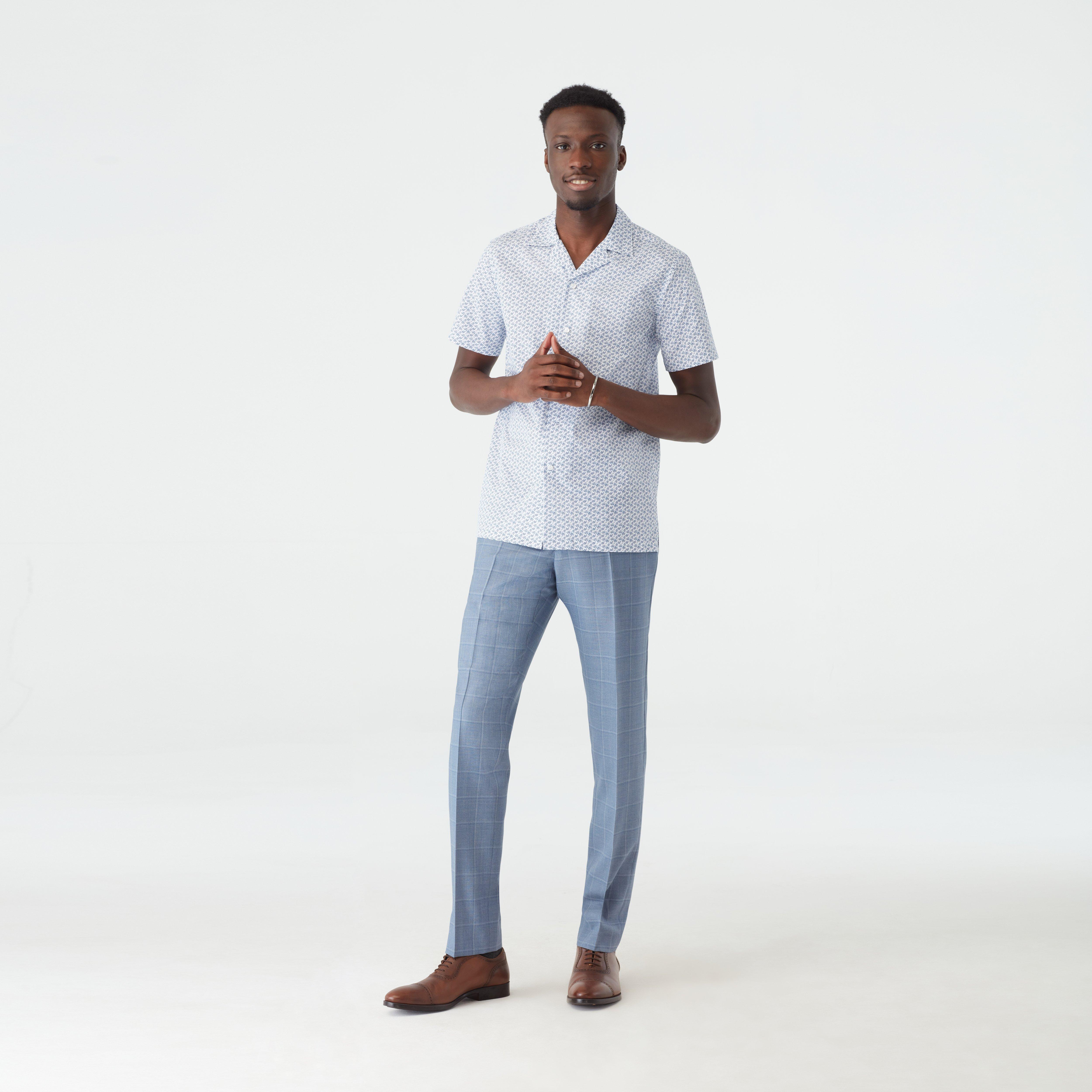 Men's Camp Shirts - Saxby Floral Camp Shirt| INDOCHINO