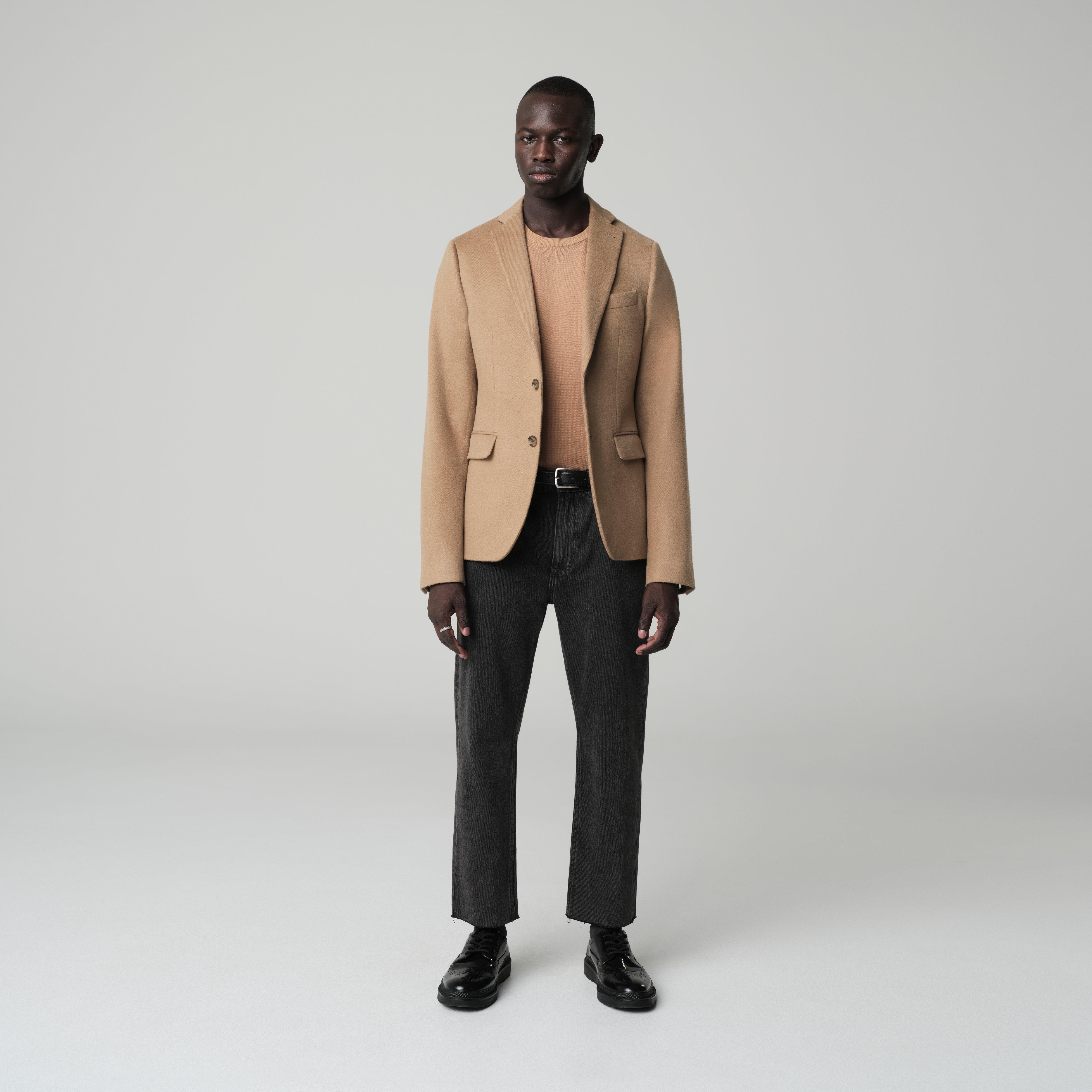 Men's Custom Blazers - Heartford Camel Blazer | INDOCHINO