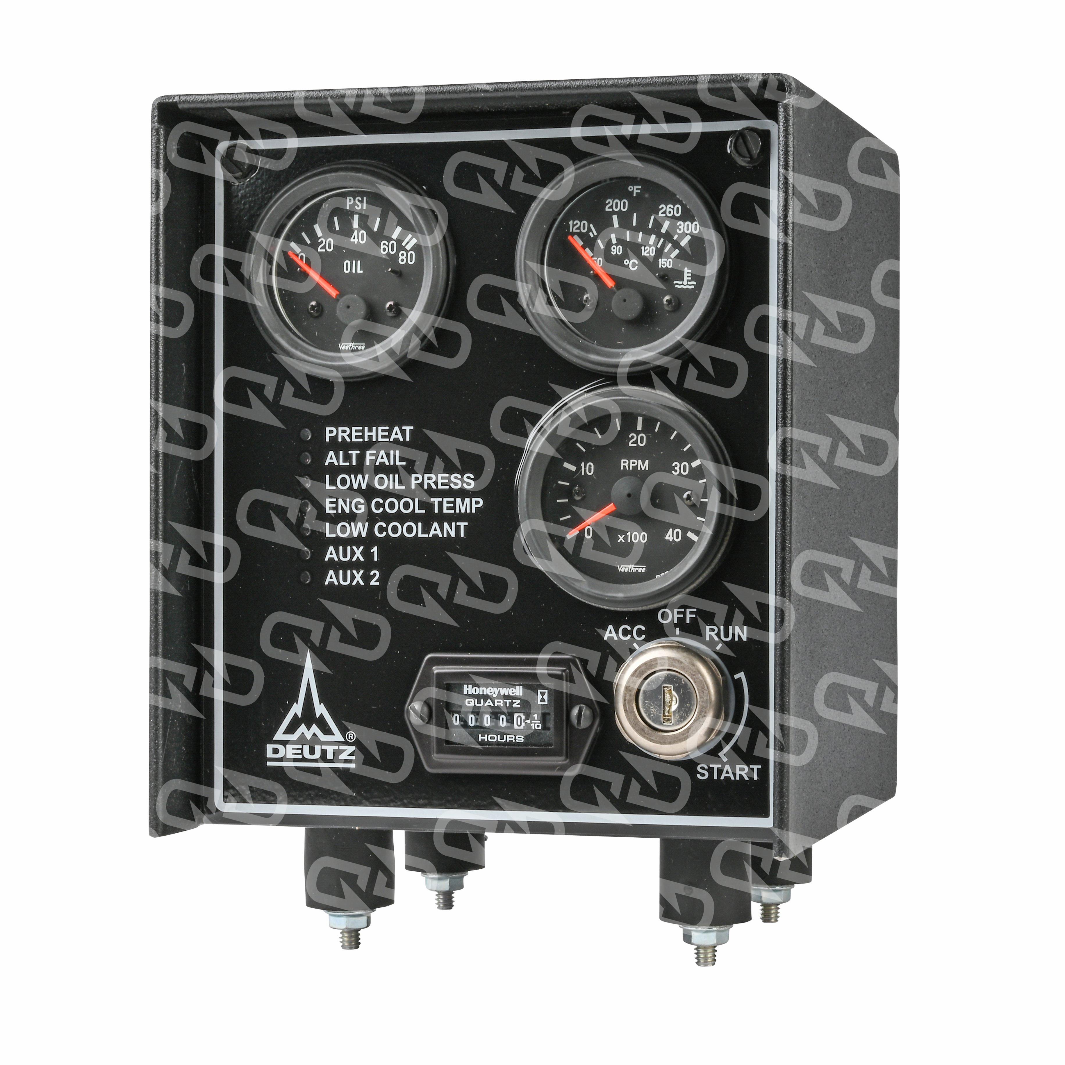 DEUTZ Mechanical Control Panel Assembly with Mounting Isolators DEU ...