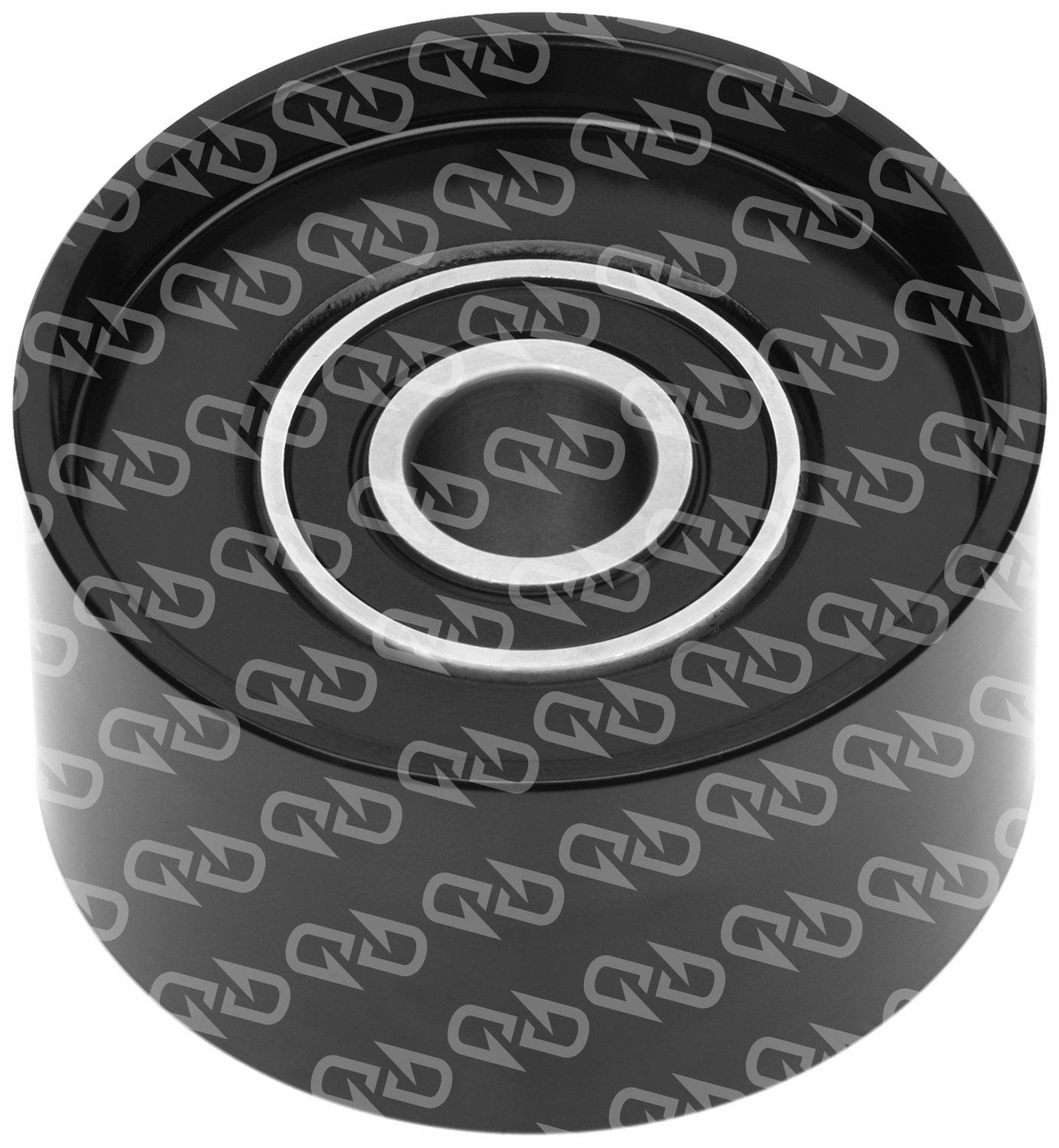 Gates Belt Drive Pulley, Backside Smooth Steel, 74 x 17 x 39.25 mm GT ...