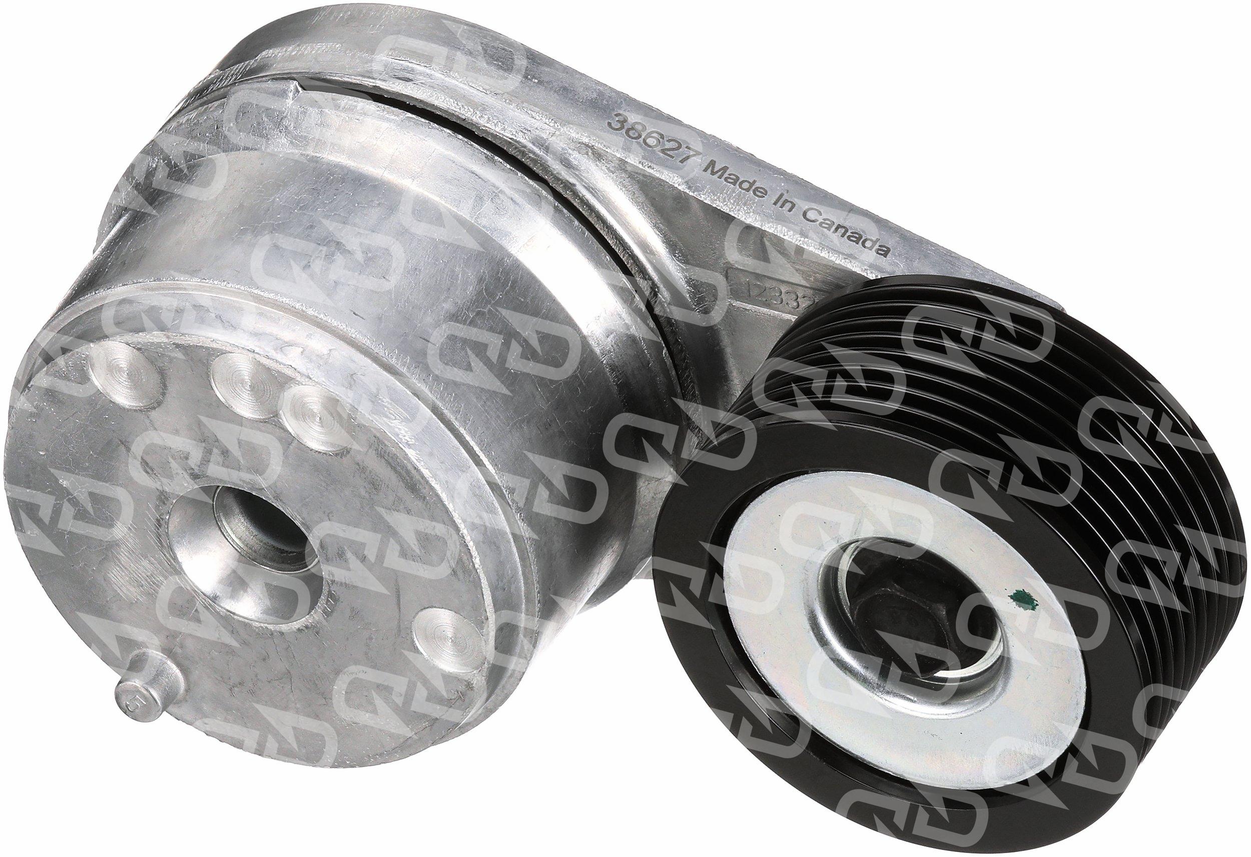 Gates Belt Drive Tensioner, Steel V-Ribbed Eight-Grooved, 76.8 x 30 x ...